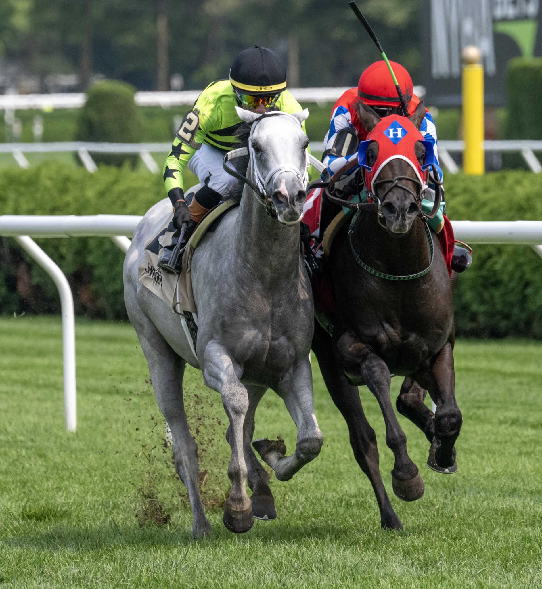 Out On Bail wins Skidmore at Saratoga Race Course