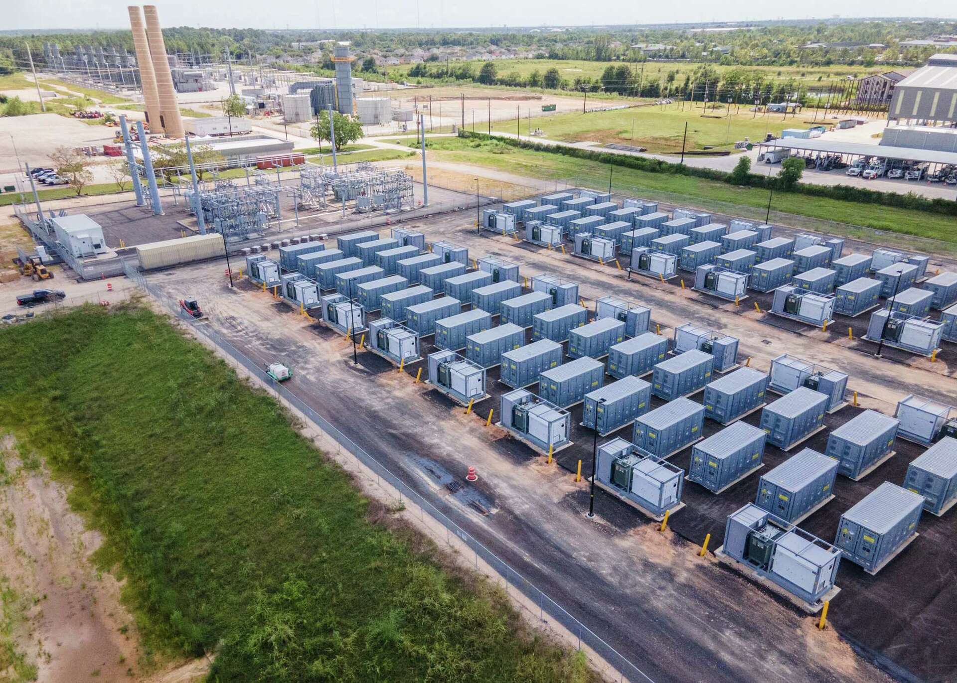 Houston now has its first grid-scale battery storage facility