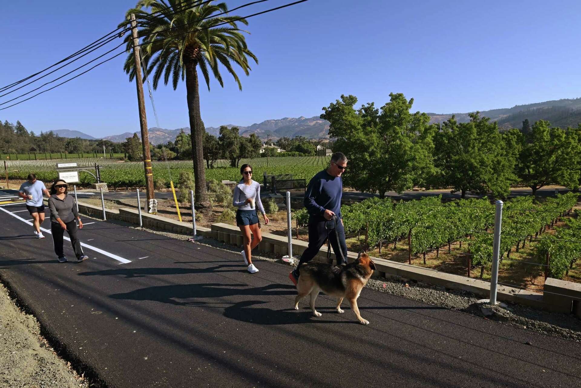 Napa Valley just got a huge new 8-mile walking and biking trail