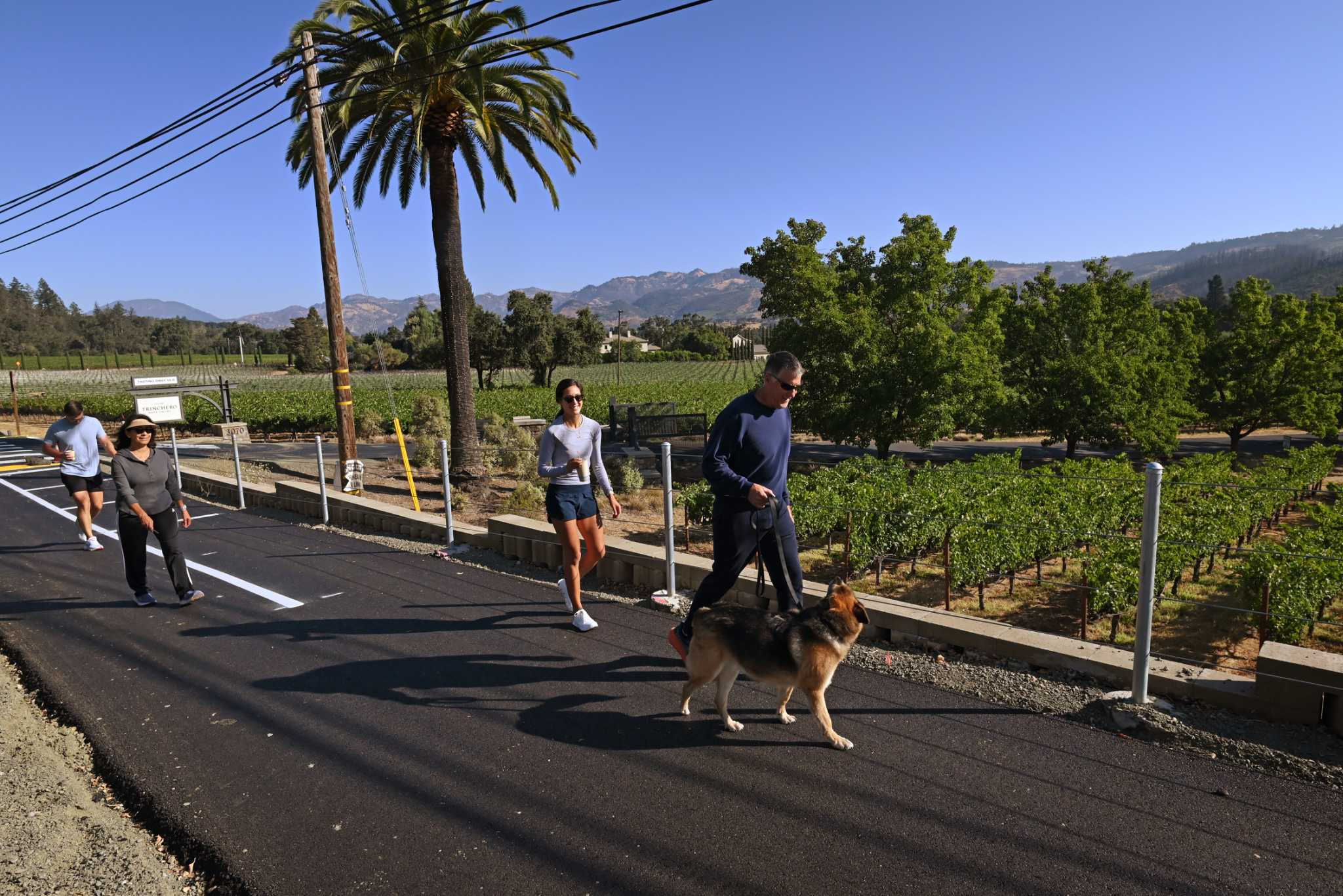 Napa Valley just got a huge new 8-mile walking and biking trail