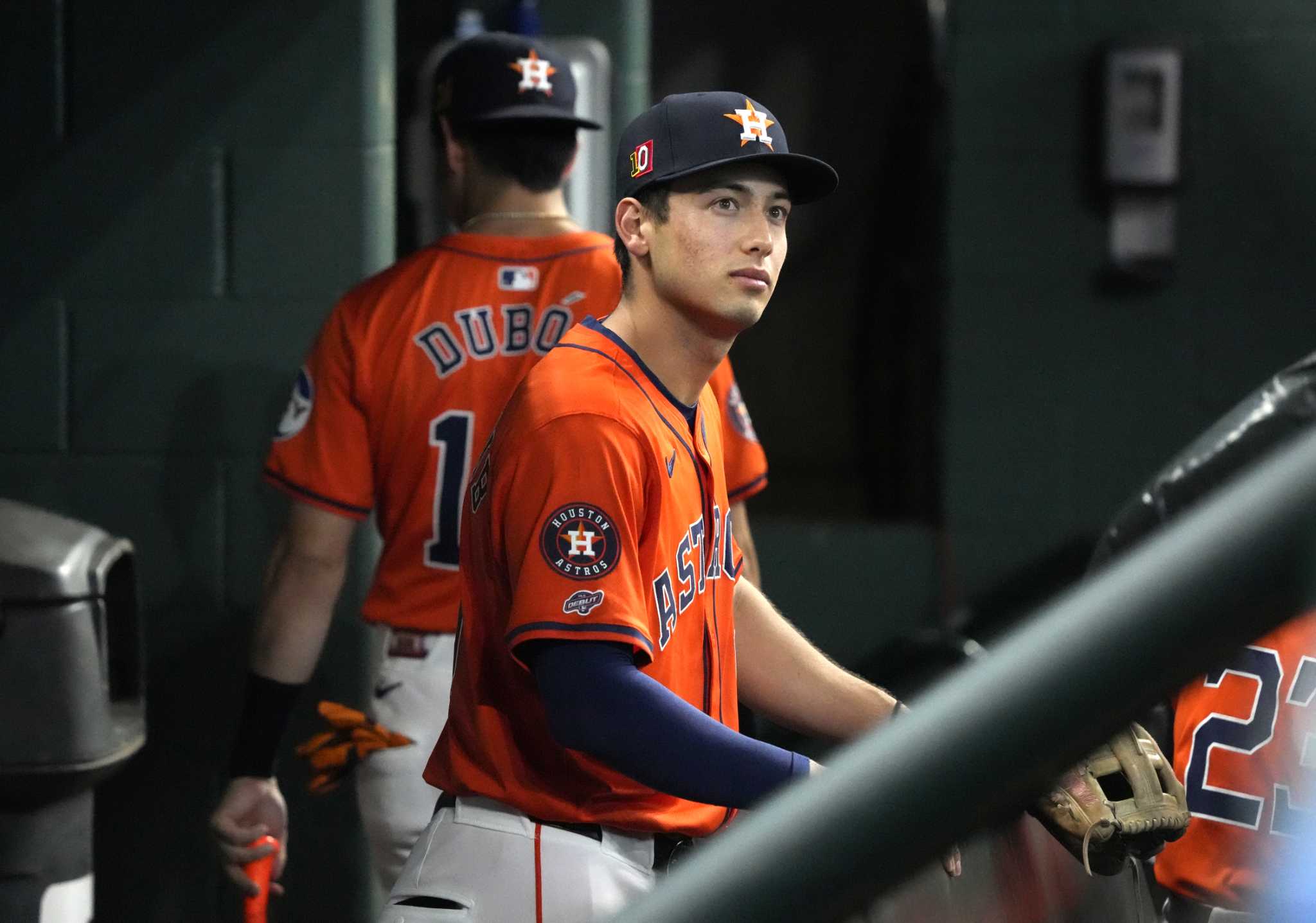 Astros rookie Shay Whitcomb: Patience pays off for versatile slugger