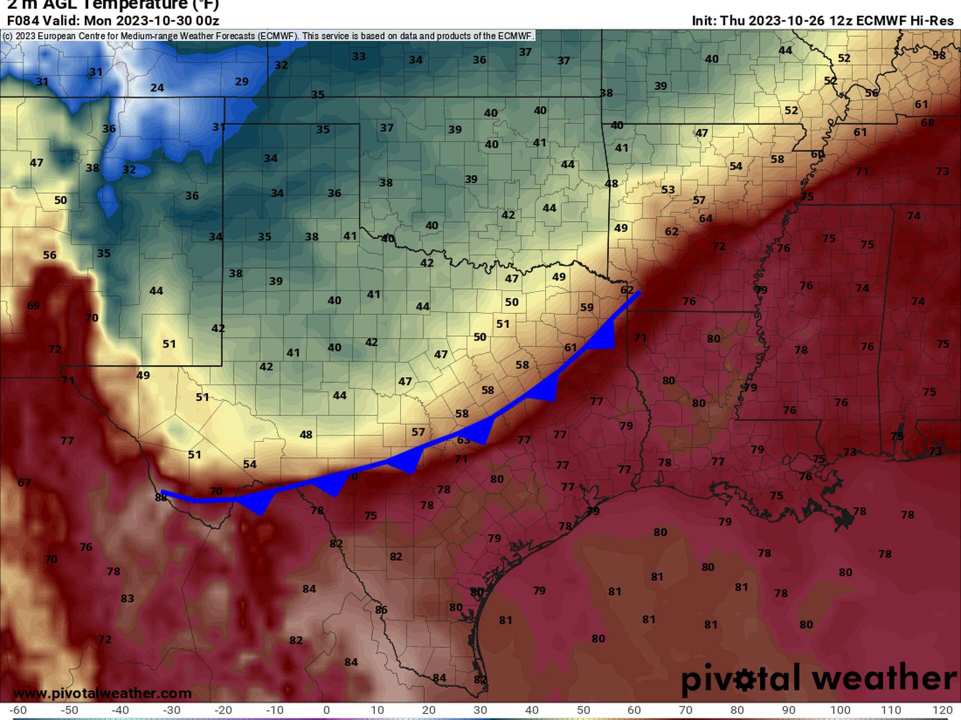Here’s when to expect South Texas’ first strong cold front