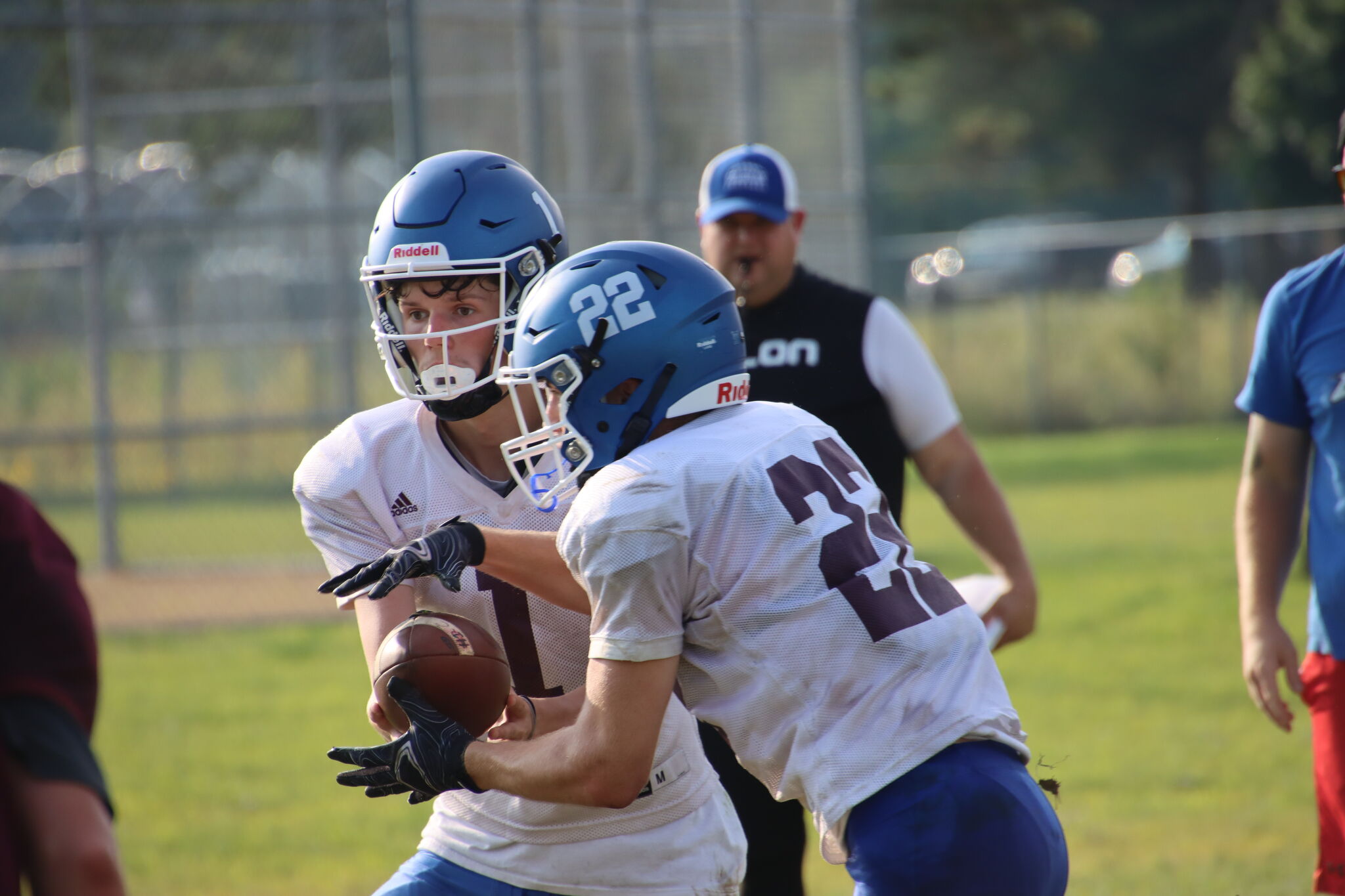 Coleman football practice, Aug. 16, 2024