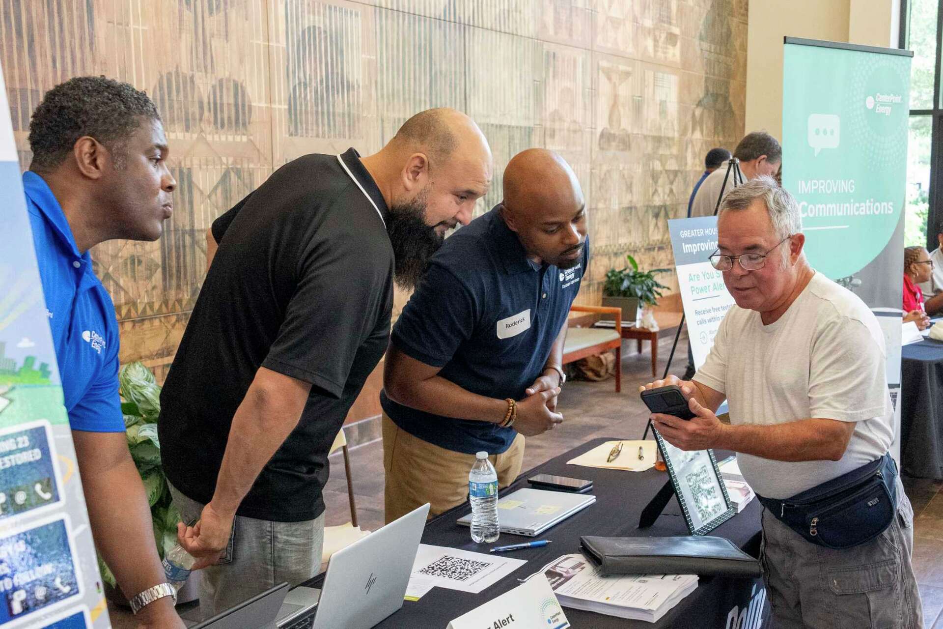 CenterPoint Energy hosts open house following Hurricane Beryl