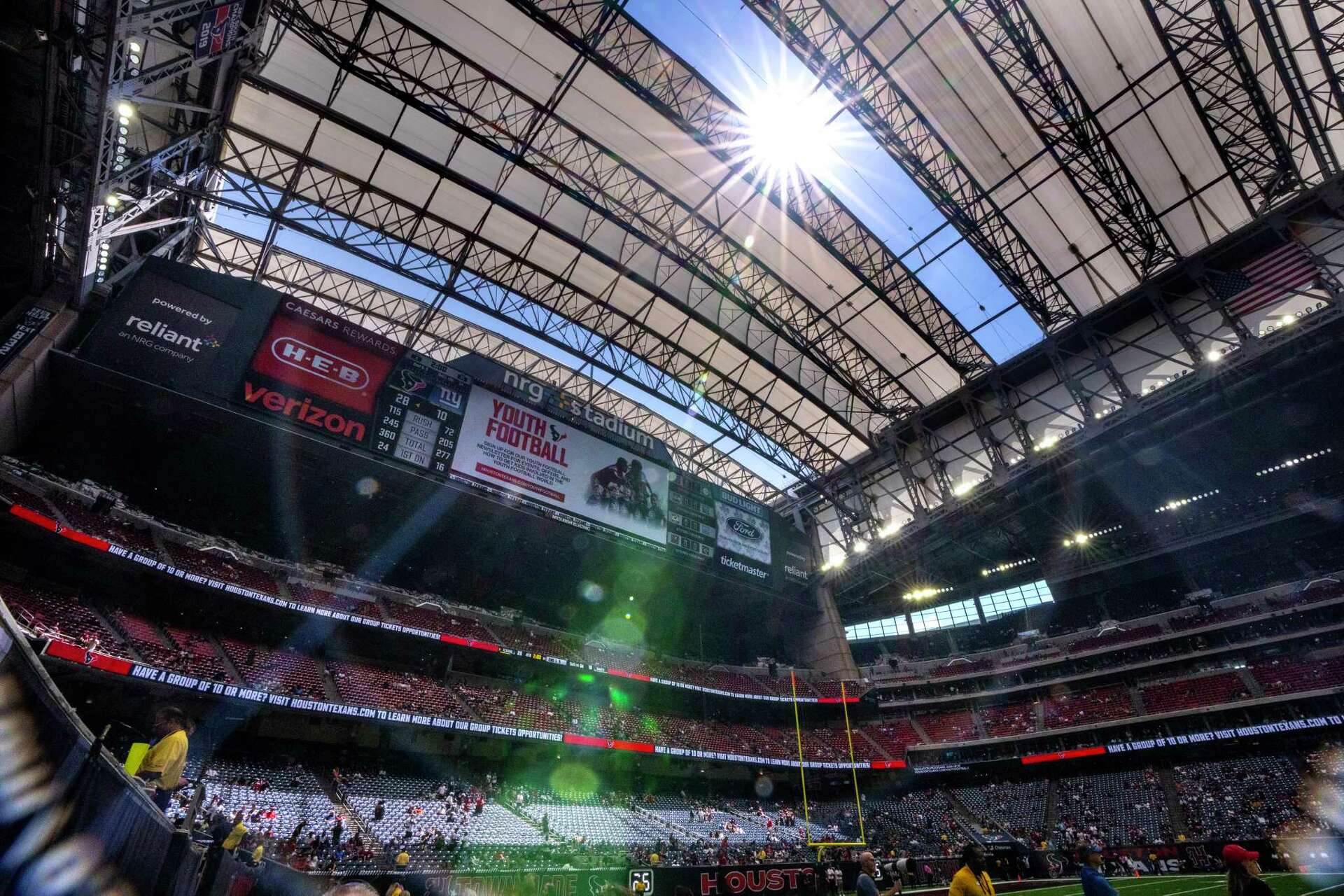 NRG Stadium roof panels damaged by Beryl to be fixed by Sept. 29