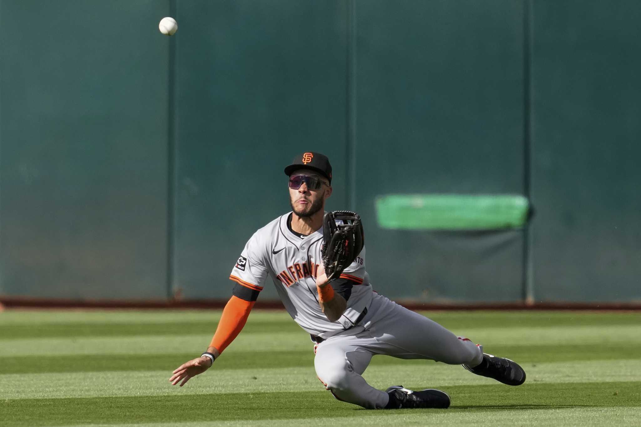 Grant McCray a bright spot but Giants fall to A's 2-0 in Oakland