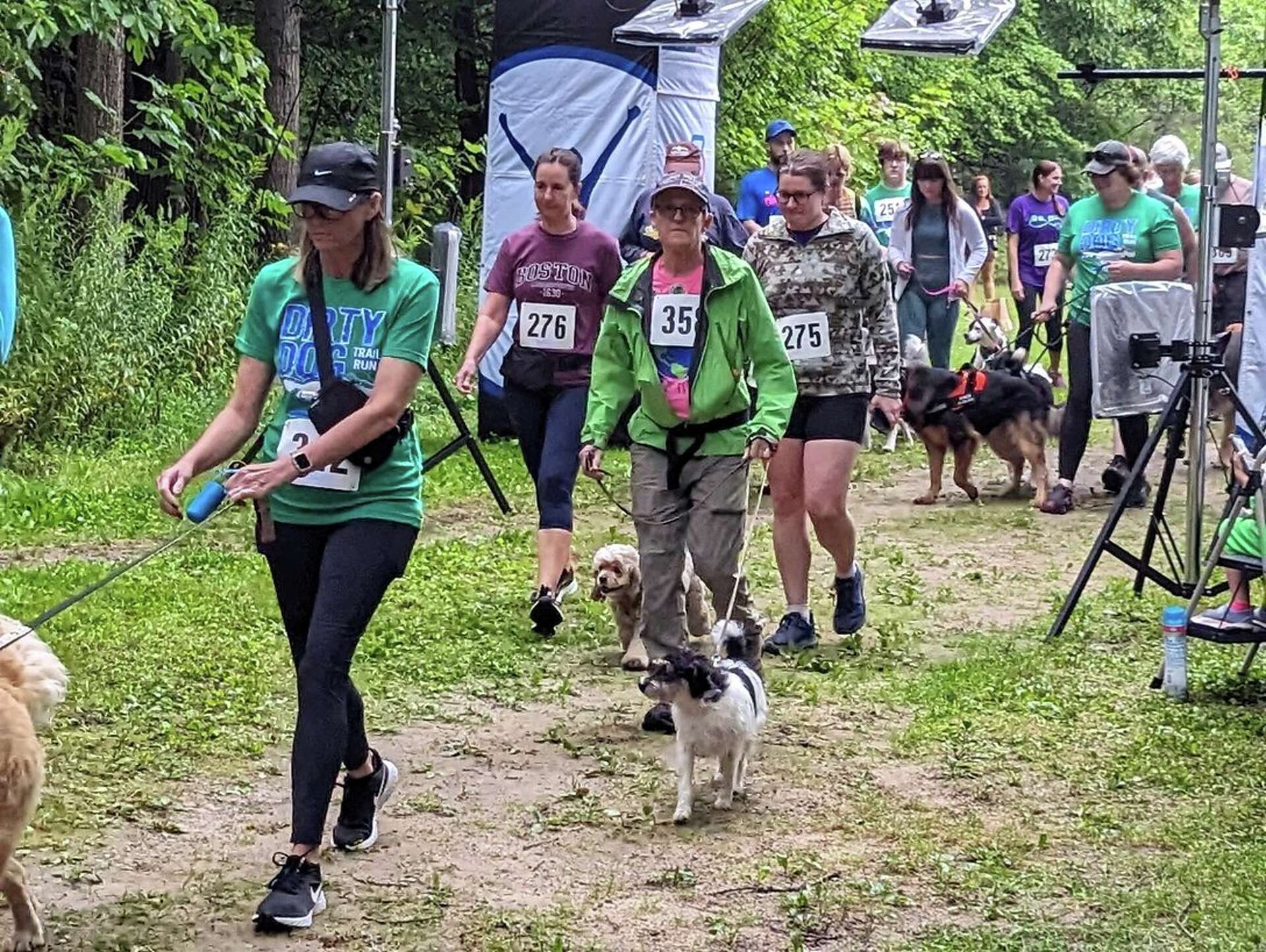 About 150 runners/walkers compete in Dirty Dog Trail Run Saturday