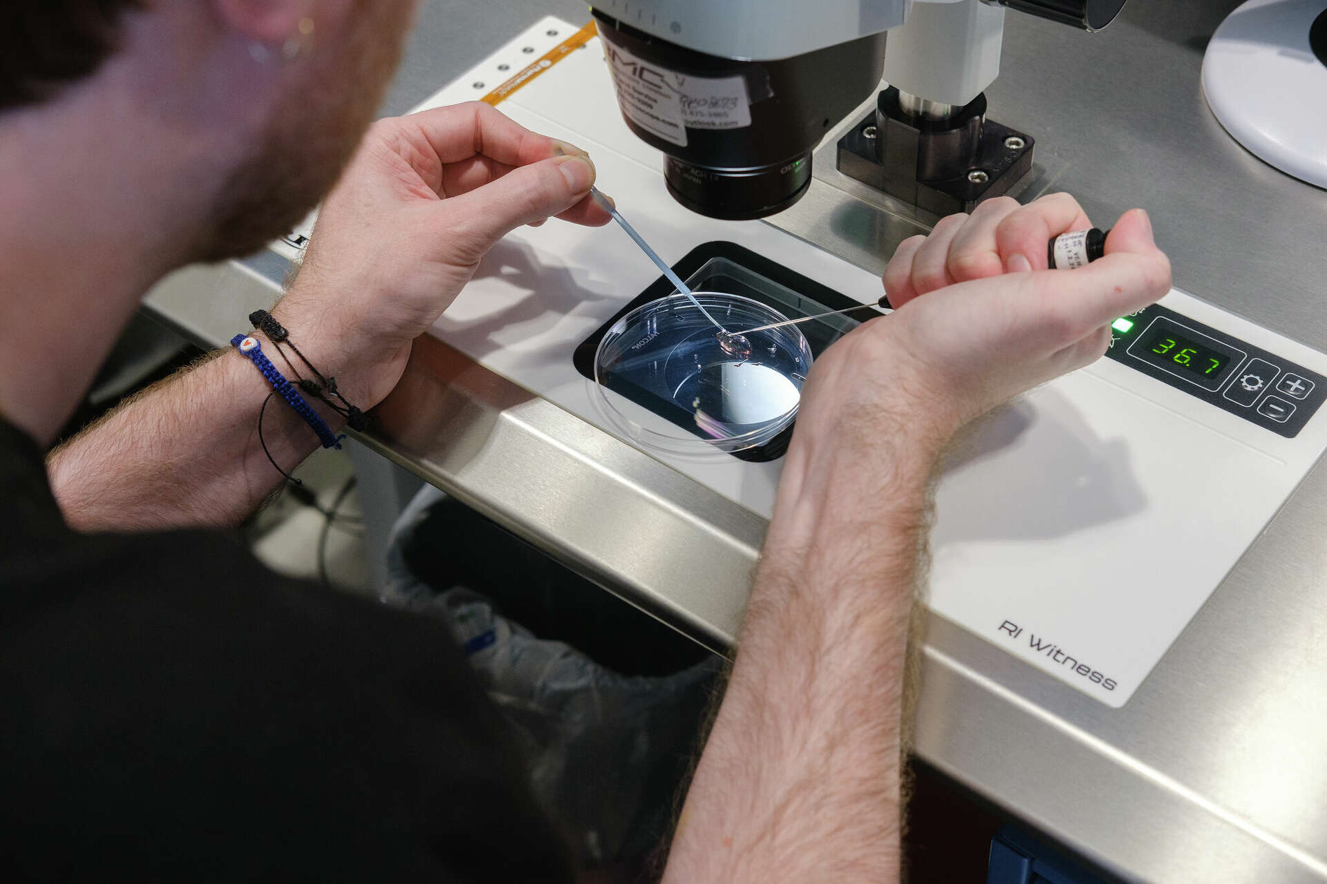 Embryologist, conceived via IVF, now helps other Texas families