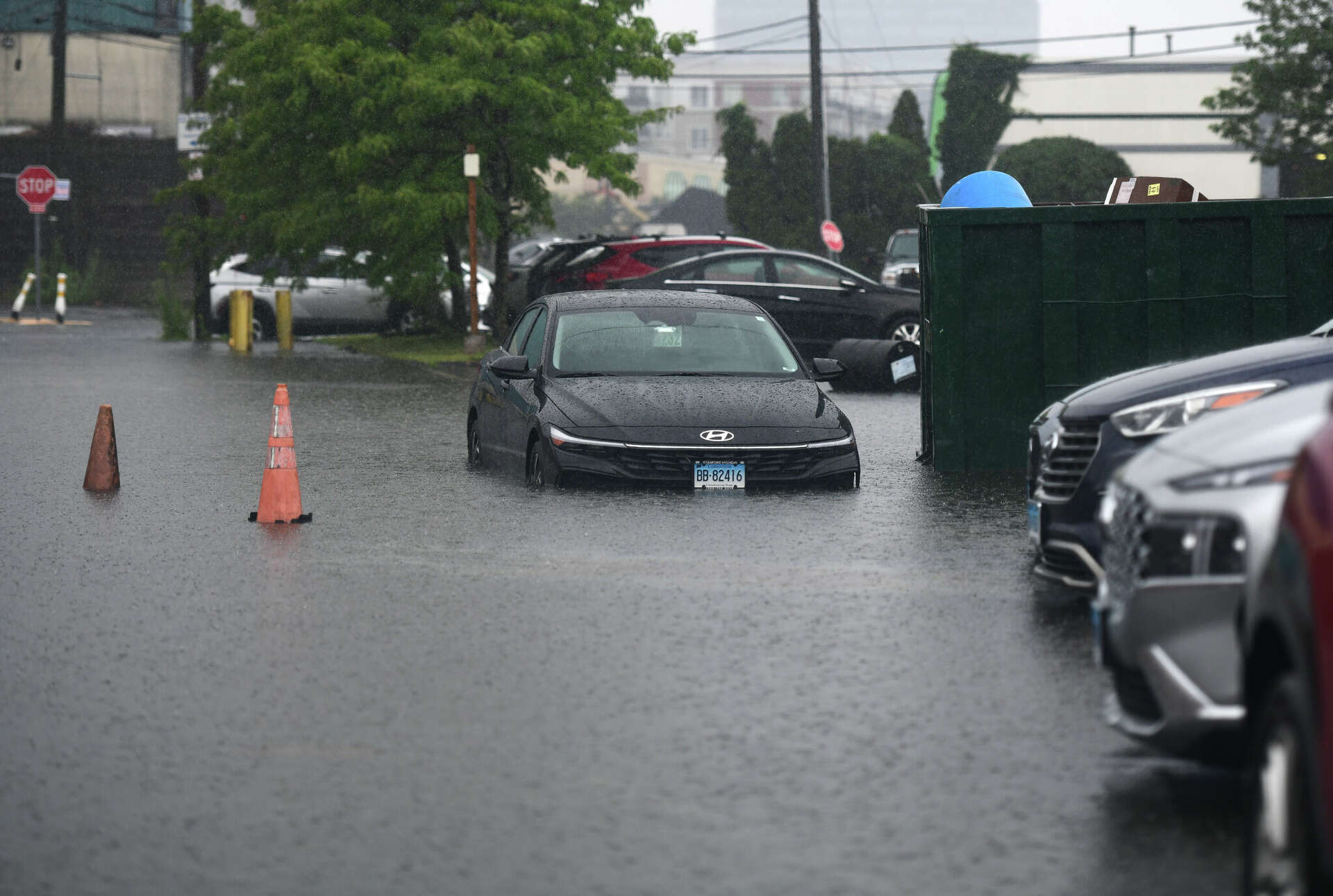 Flash flooding in CT causes road washouts, evacuations, missing people