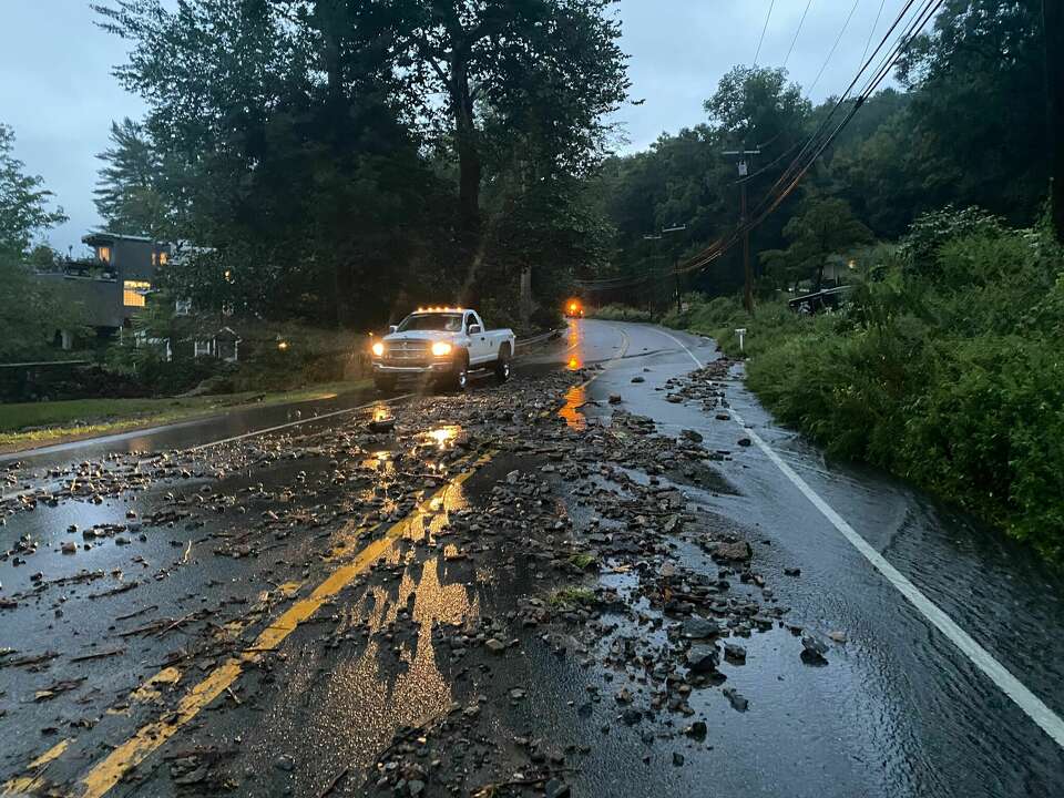 Flash flooding in CT causes road washouts, evacuations, missing people