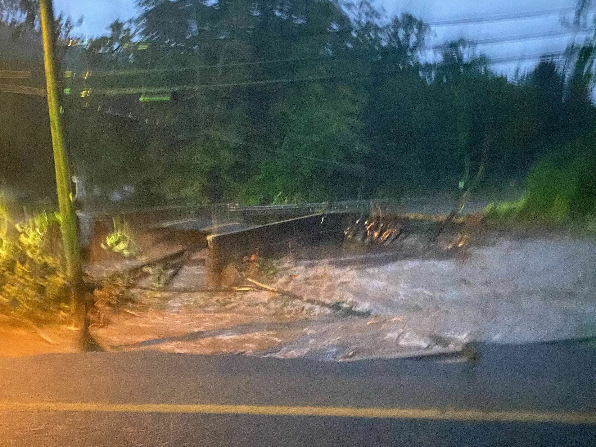 Flash flooding in CT causes road washouts, evacuations, missing people