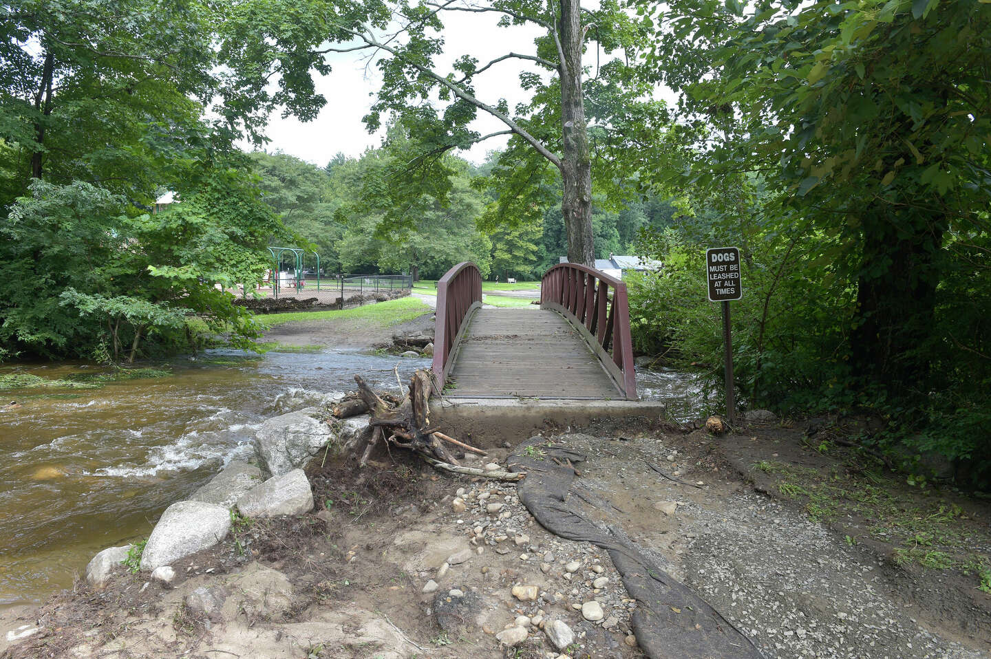 Norwalk, Wilton inundated by '100-year flood' due to heavy rainstorm