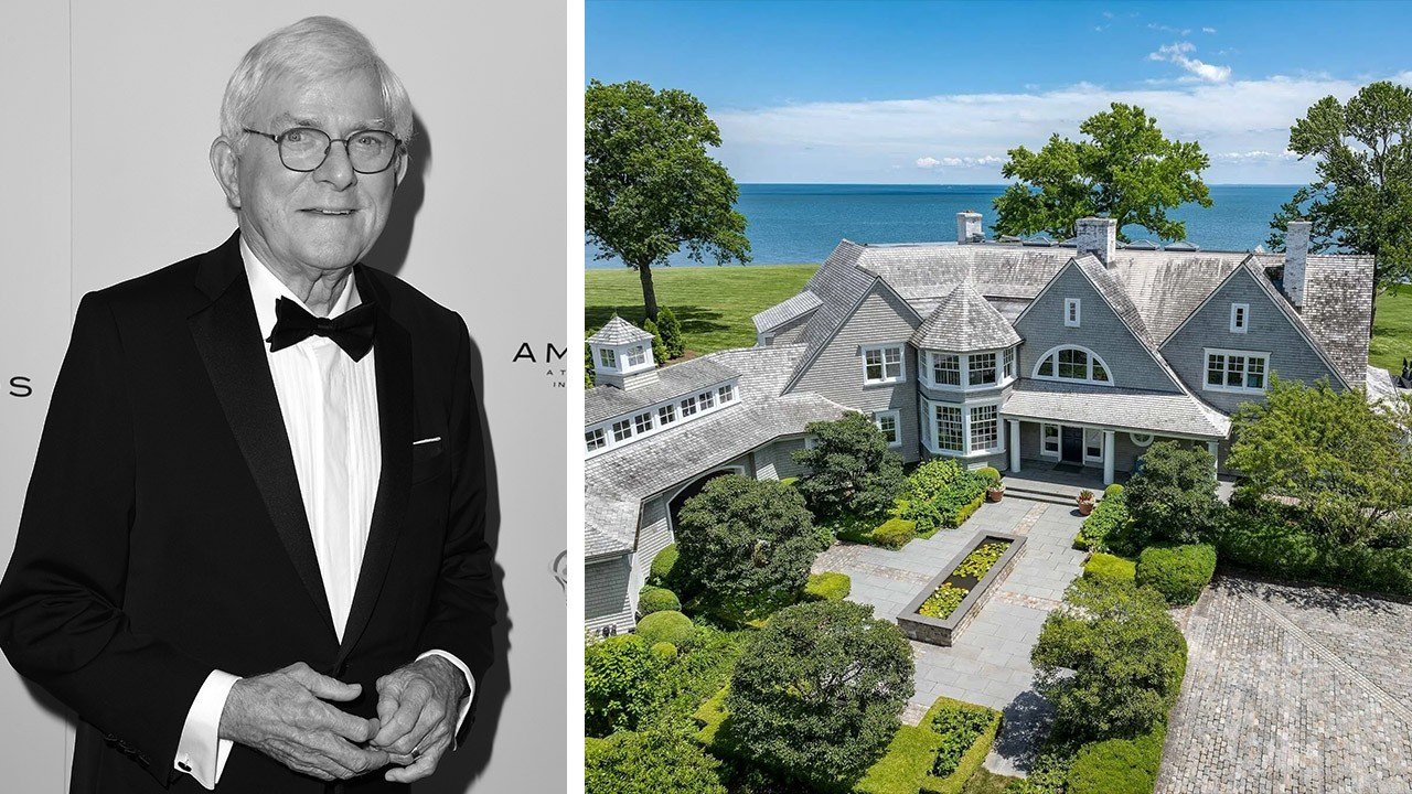 Late Talk Show Host Phil Donahue's Jaw-Dropping Former Megamansion Is ...