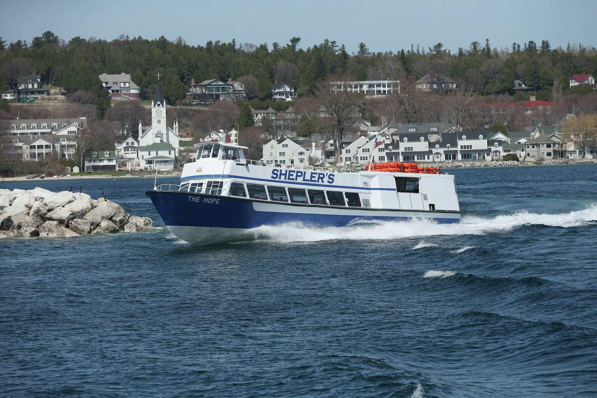 Upgrades coming to Mackinac Island’s passenger ferries, boats offline