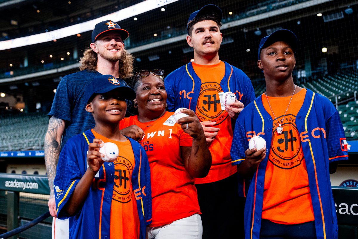 Josh Hader already making a mark on Houston's at-risk youths