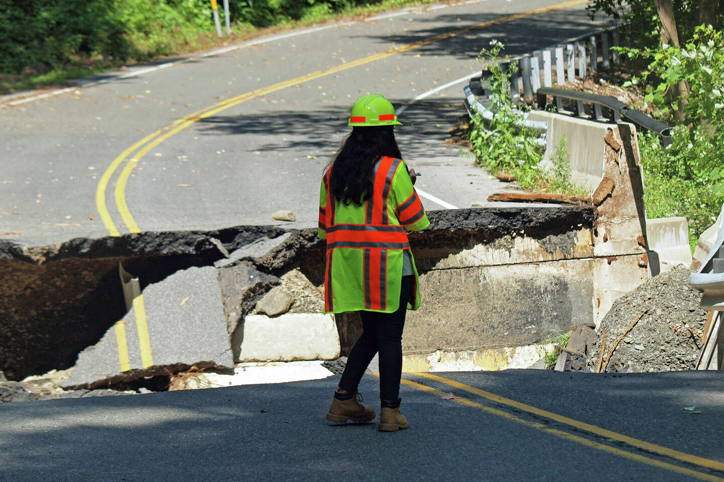 DOT: Part of Route 34 reopens at the Stevenson Dam in Monroe