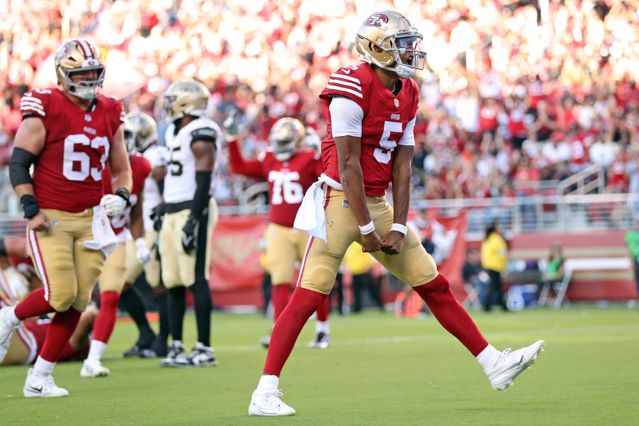 49ers game review: Josh Dobbs flourishes; young WRs on chopping block