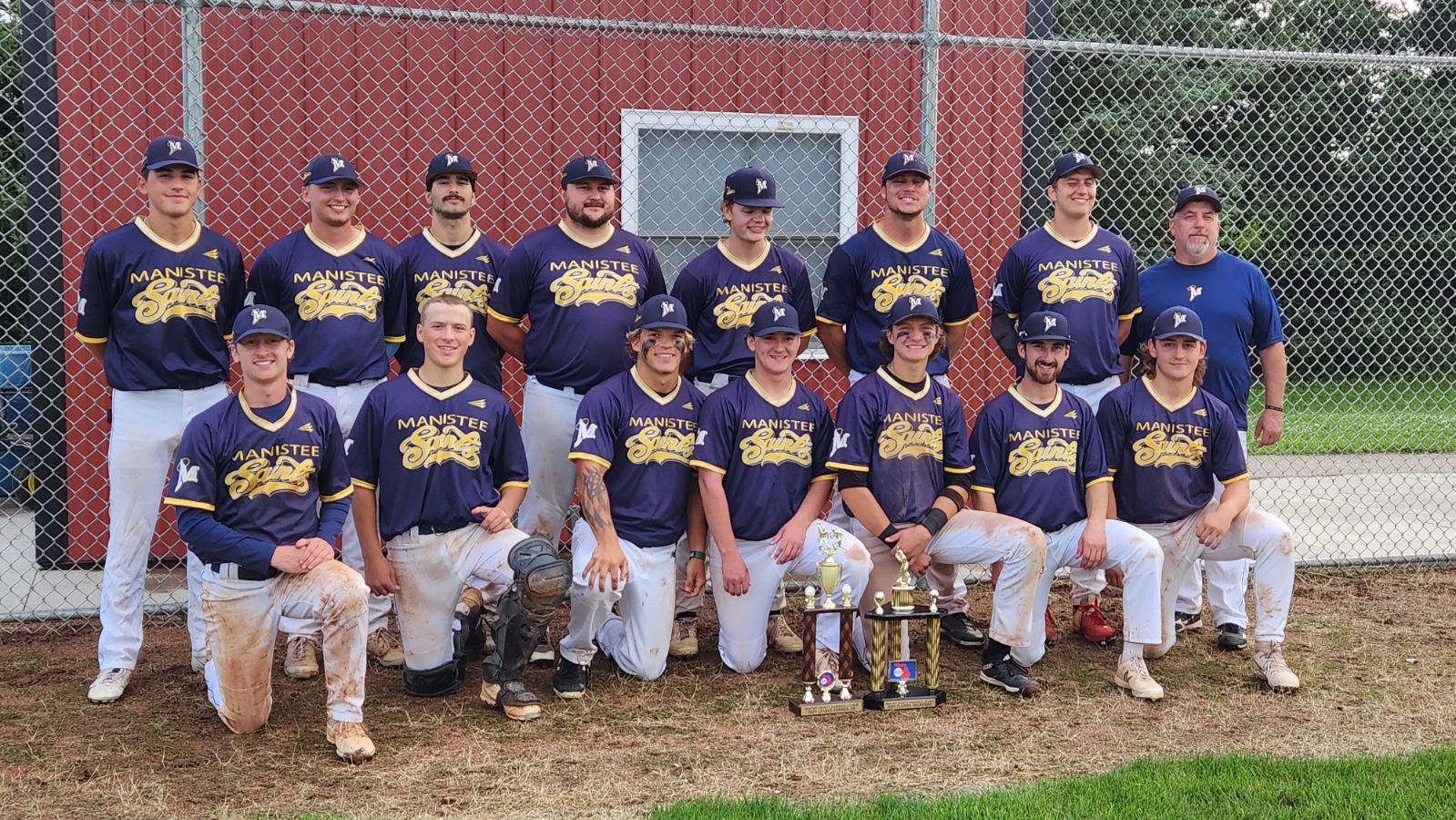 Manistee Saints baseball is Gratiot County Baseball League champions