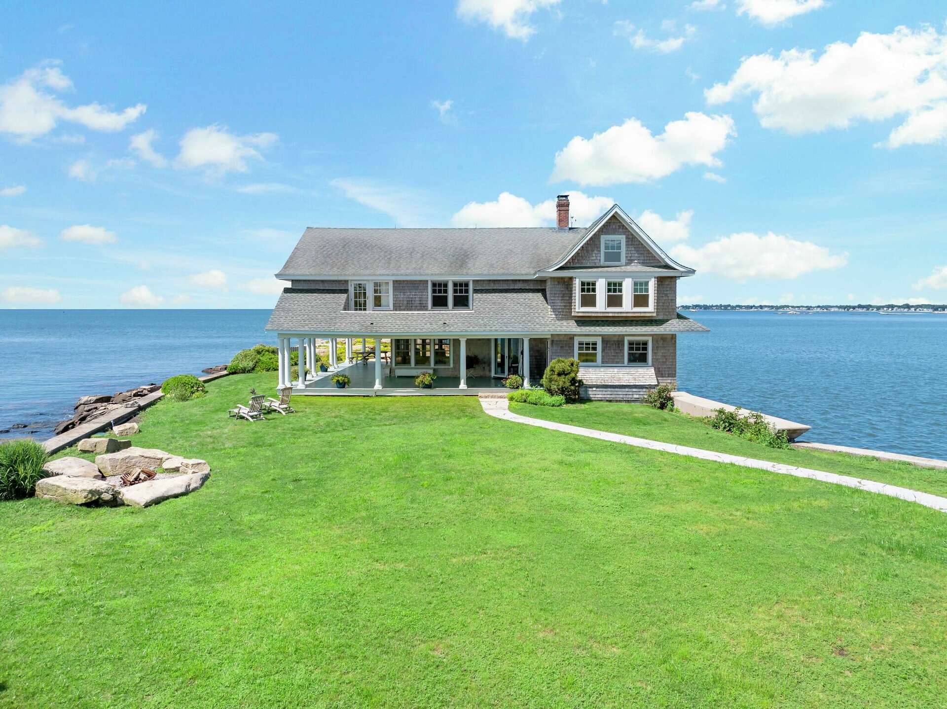 Potato Island, one of Branford's Thimble Islands, is listed for $4.95M