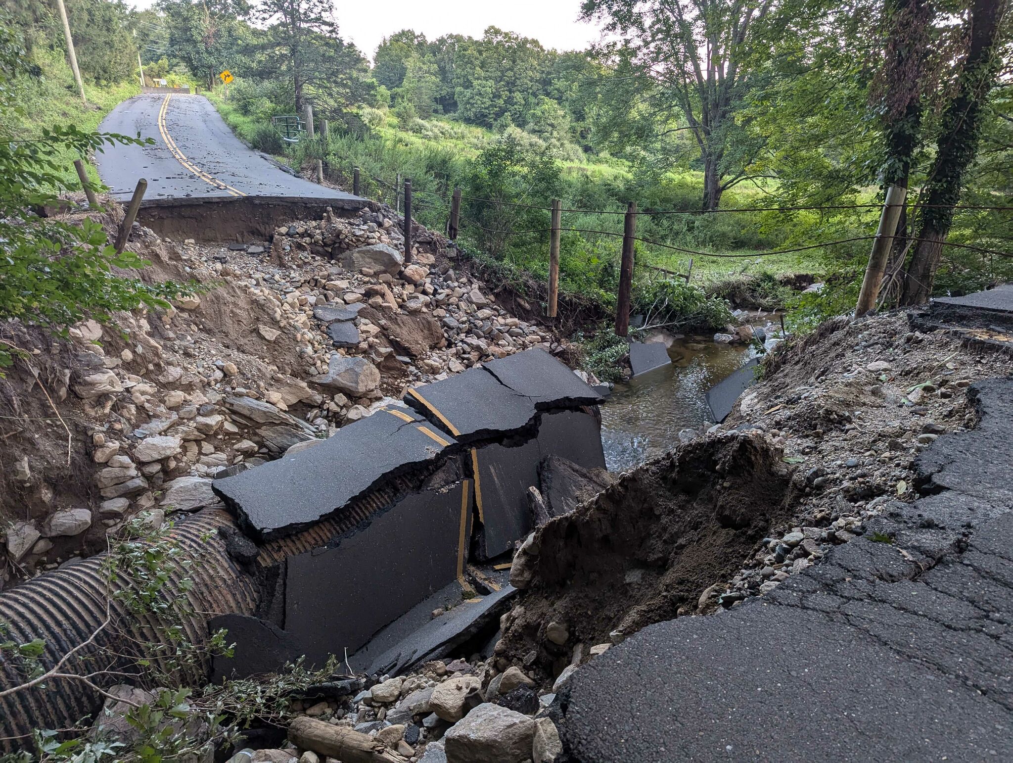 Danbury area tracking flood damage from up to 12 inches of rain