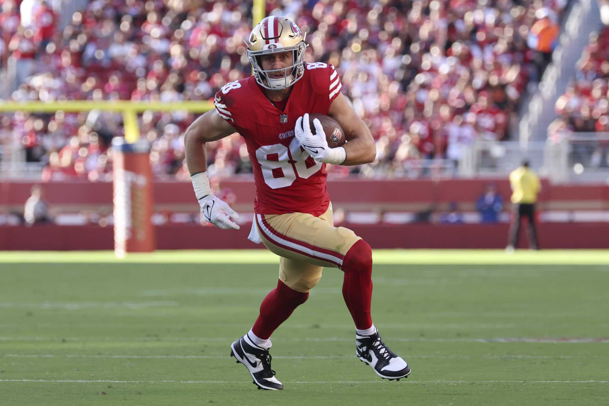 49ers’ hometown kid Jake Tonges making unexpected bid for roster spot
