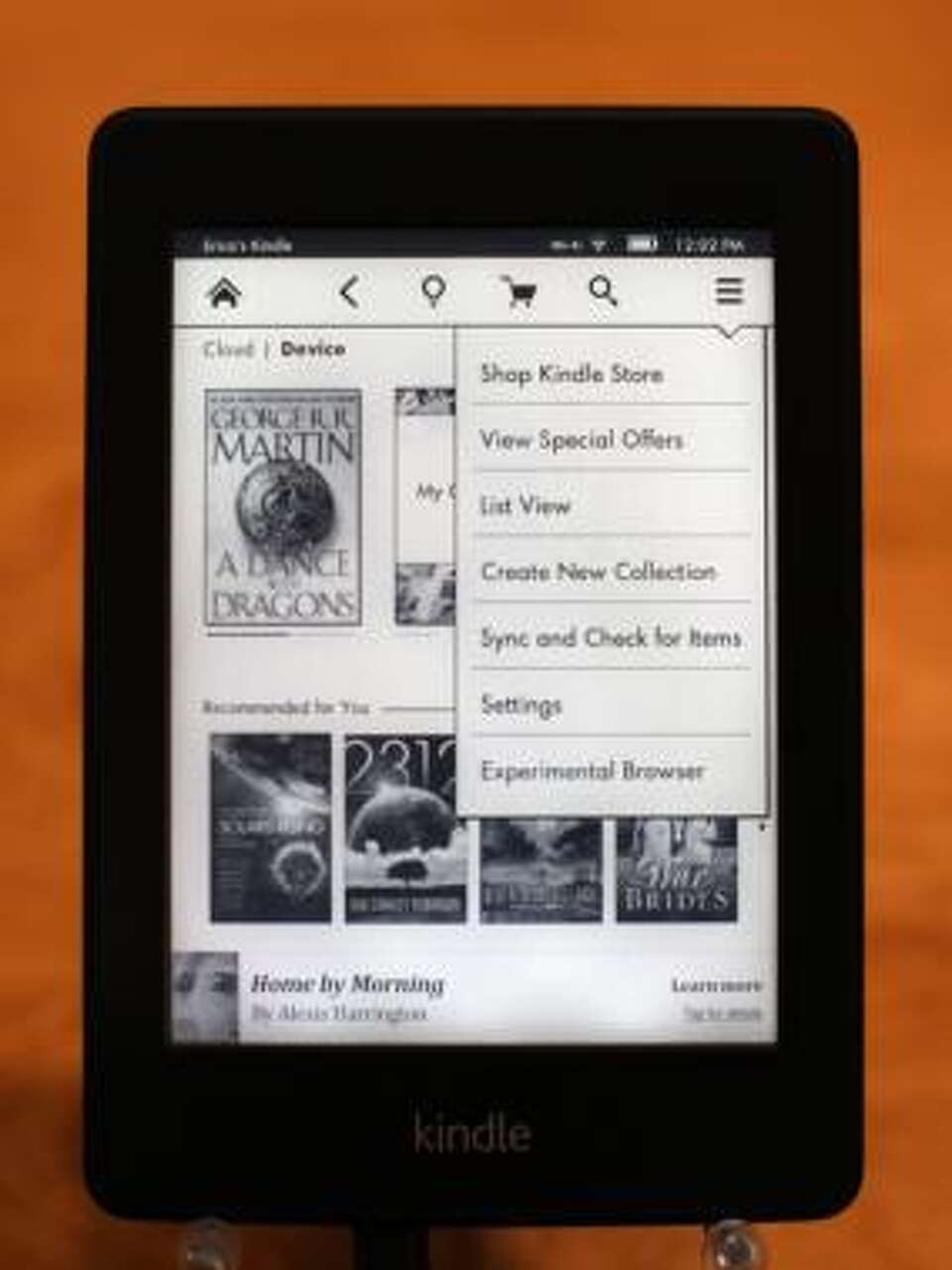 Writing a Document on a Kindle Fire