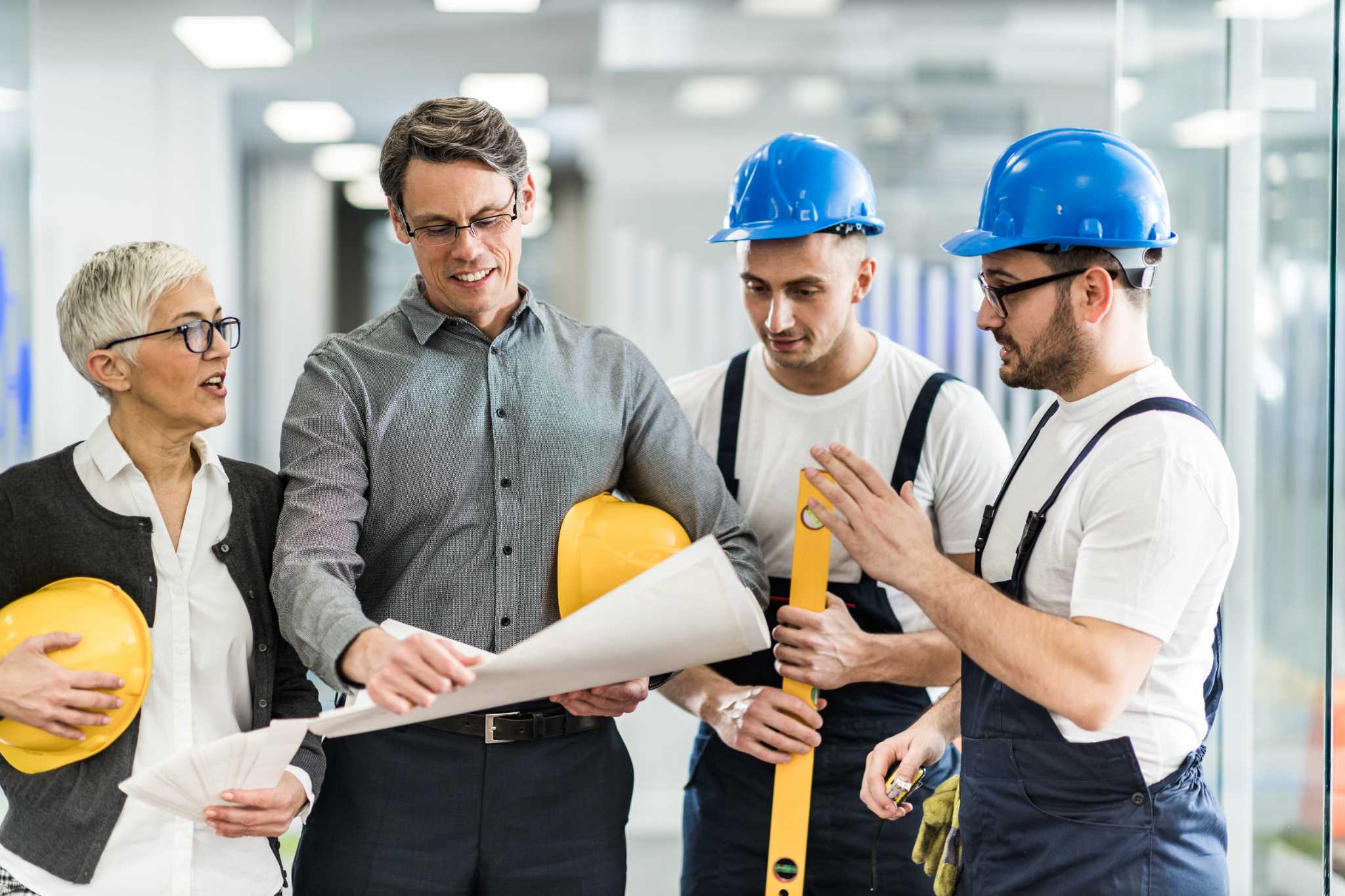 The Hierarchy Structure of Construction Companies