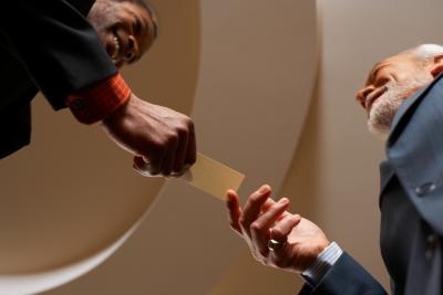 Proper Way to Reference a Facebook Page on a Business Card