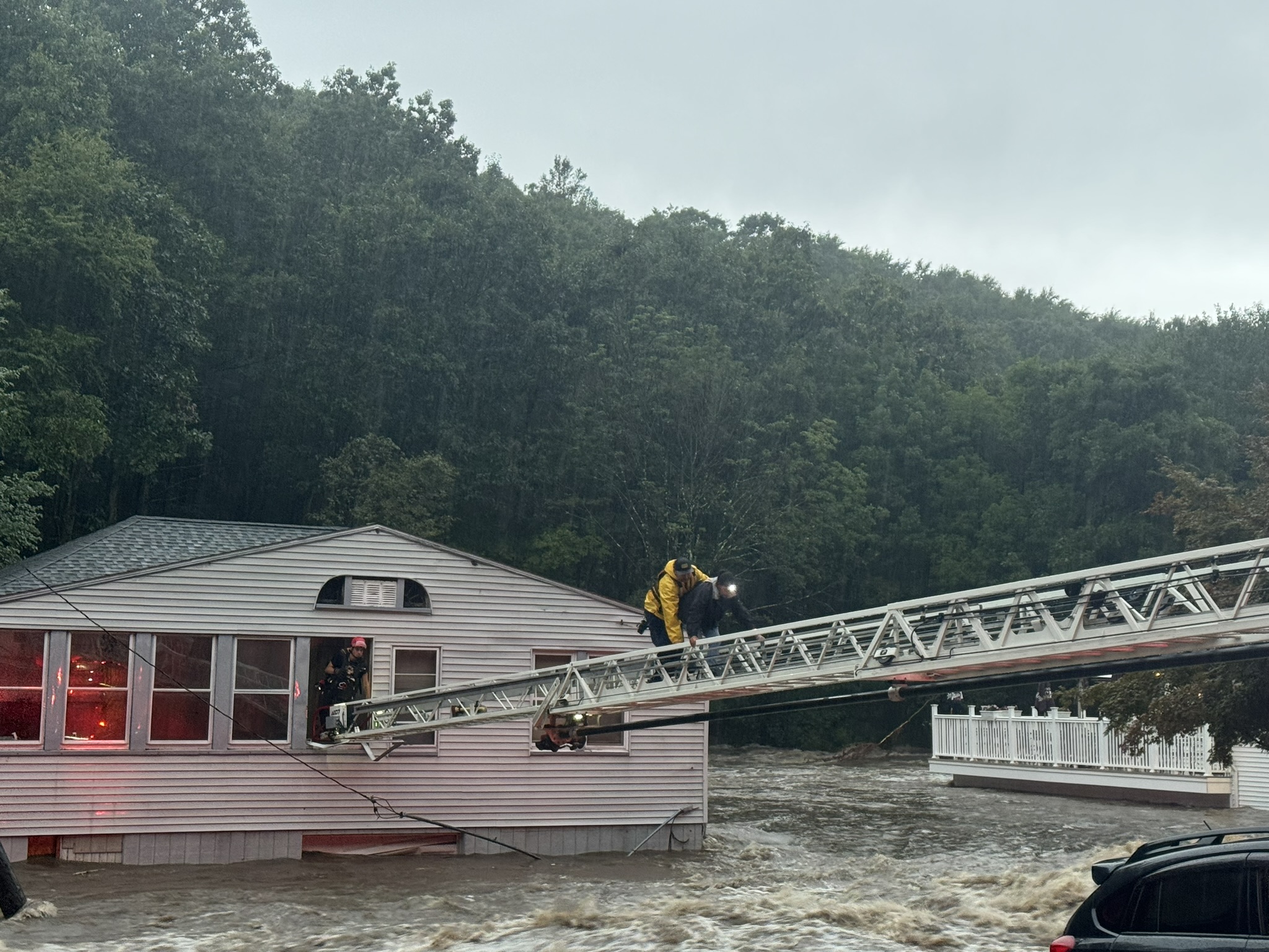 Firefighters struggle with loss of two women in Oxford floodwaters