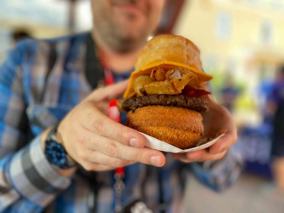 The Big E's new foods for 2024: Empanada tacos, 'insane' donut burger