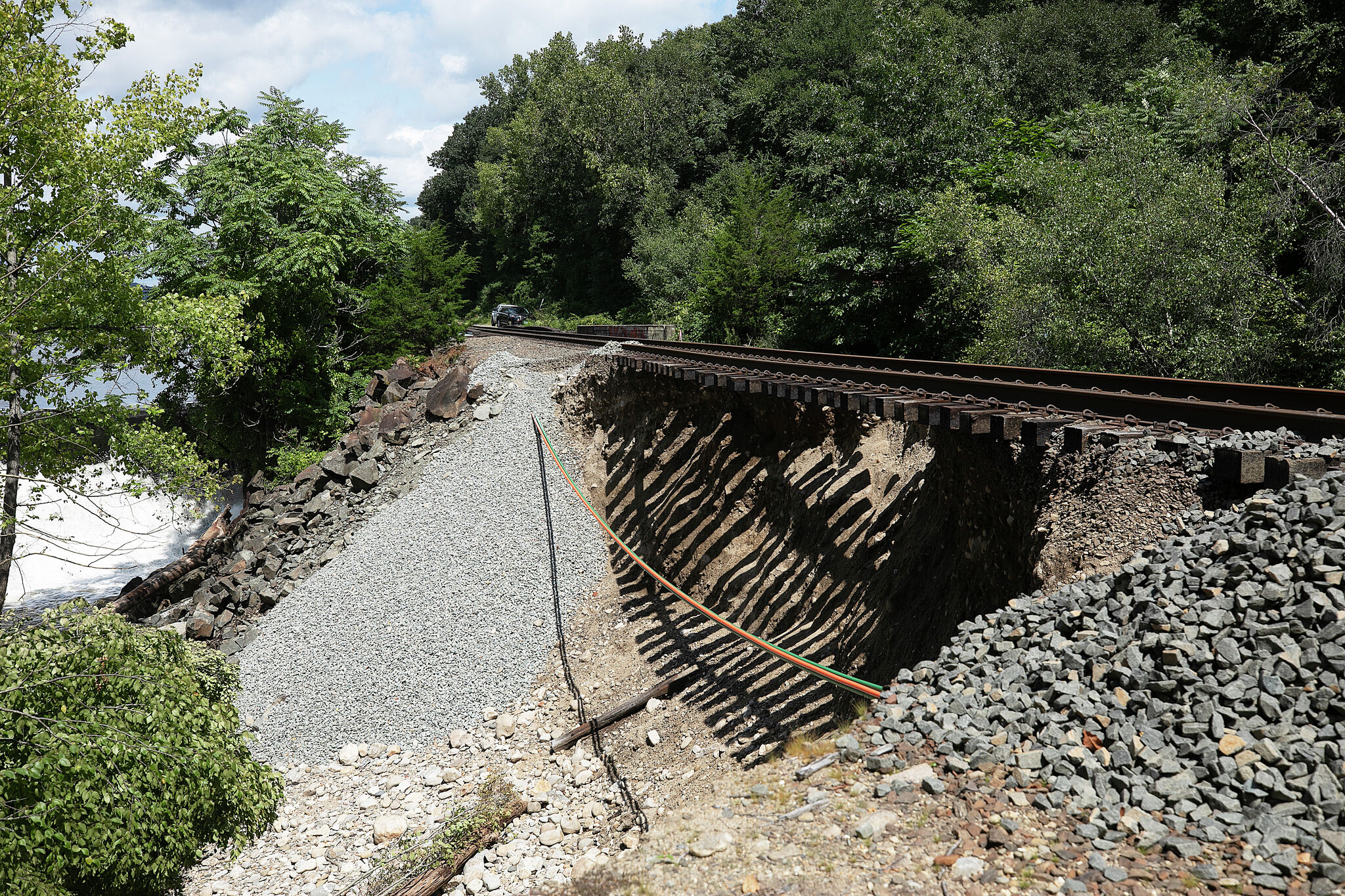 Storm damage disrupts Metro-North Waterbury Line's post-COVID comeback