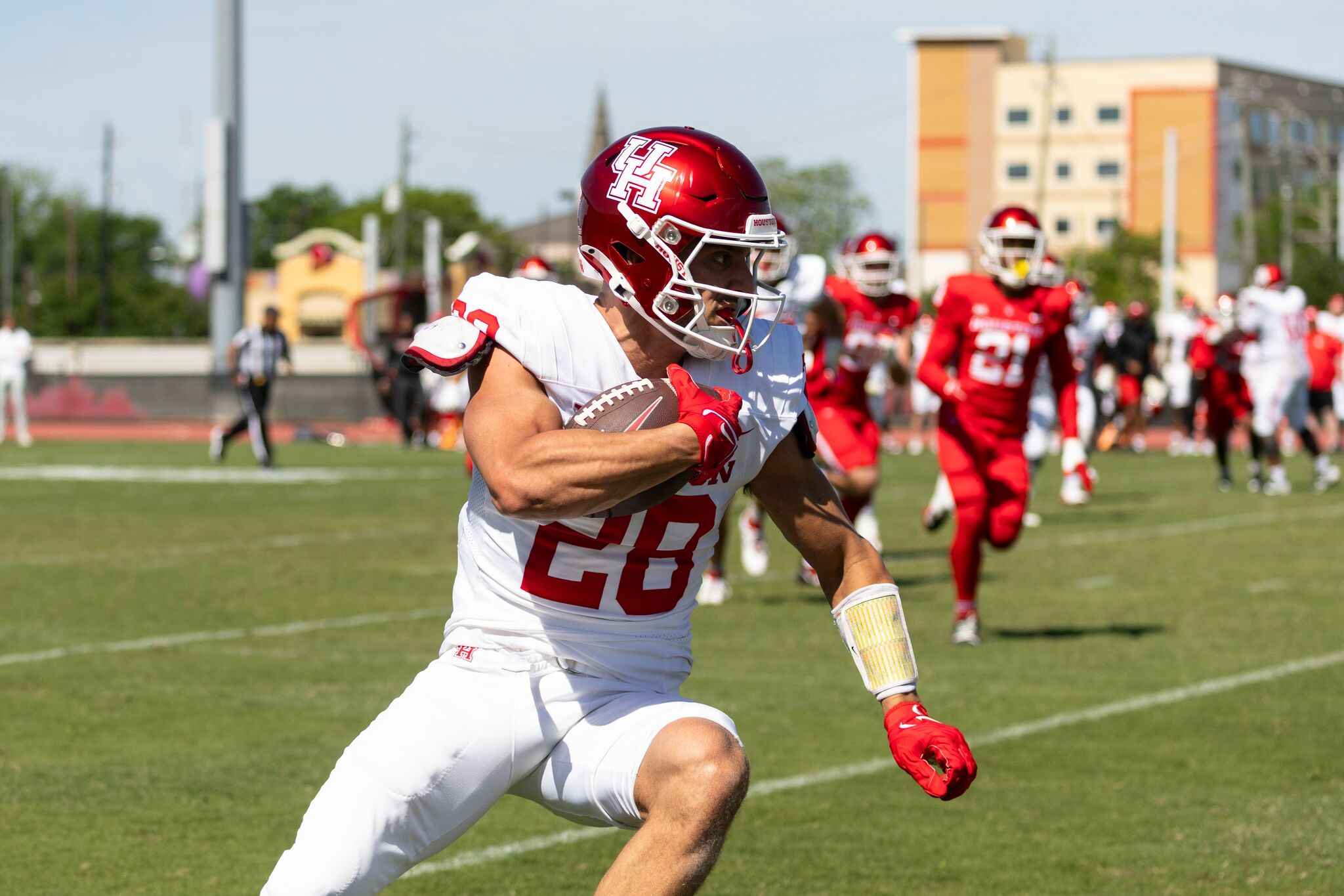 UH receiver Anthony Gangi delays ministry for football career