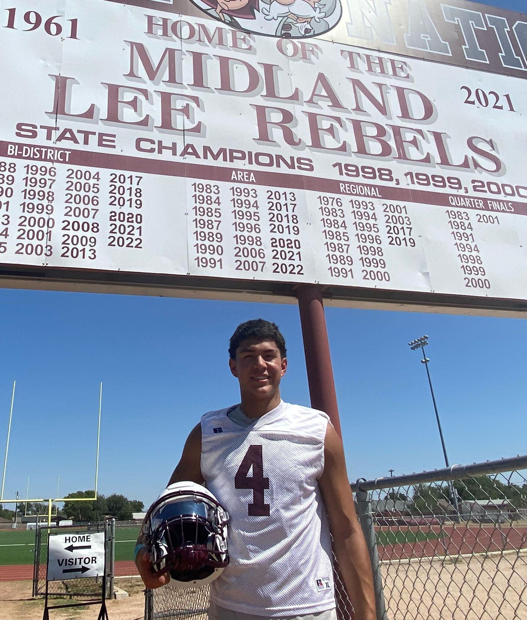 Midland Legacy receiver Aiden Serrano is hard to bring down
