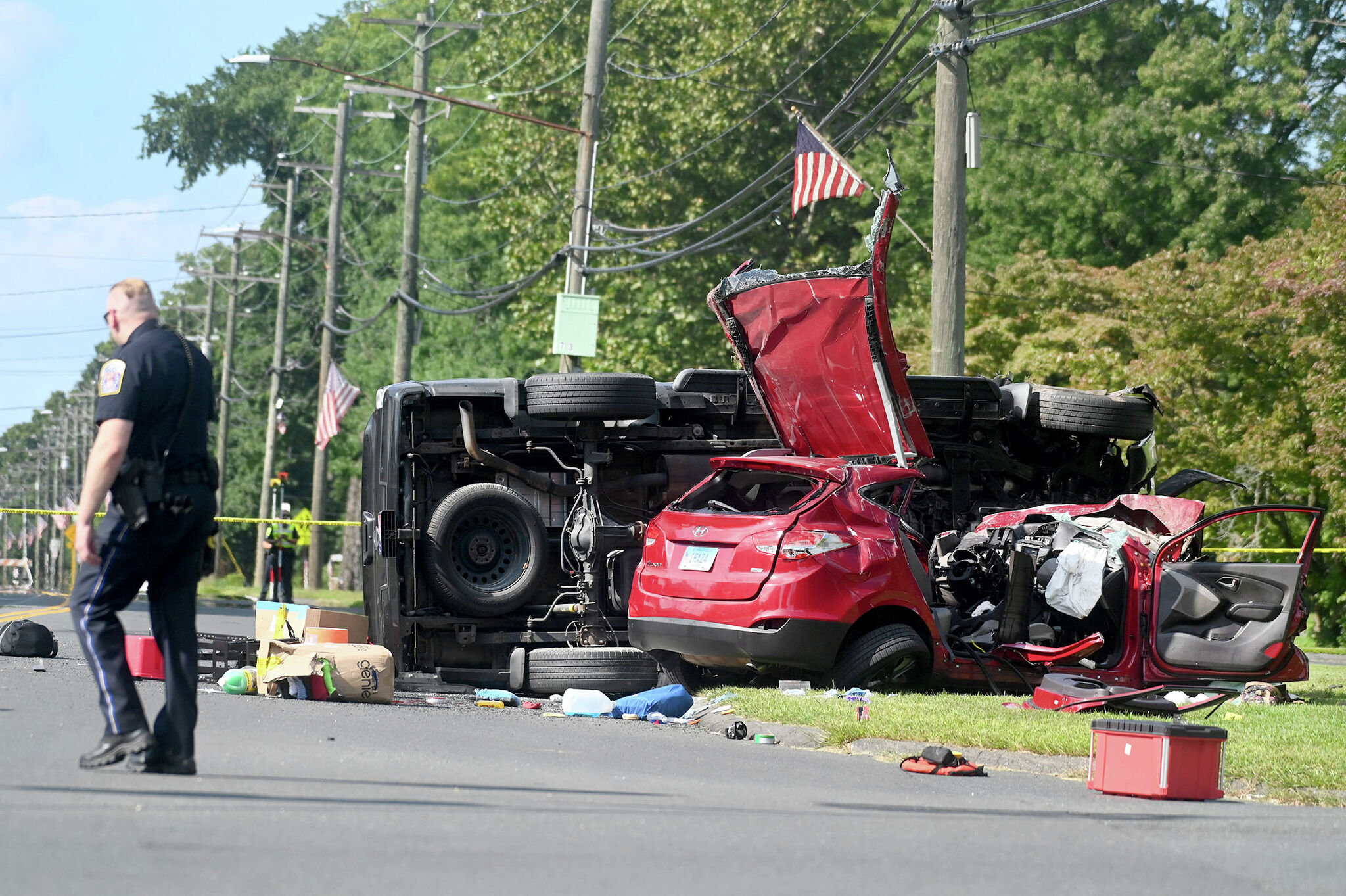 Police: Crash in Enfield on Route 5 kills one, injures two others