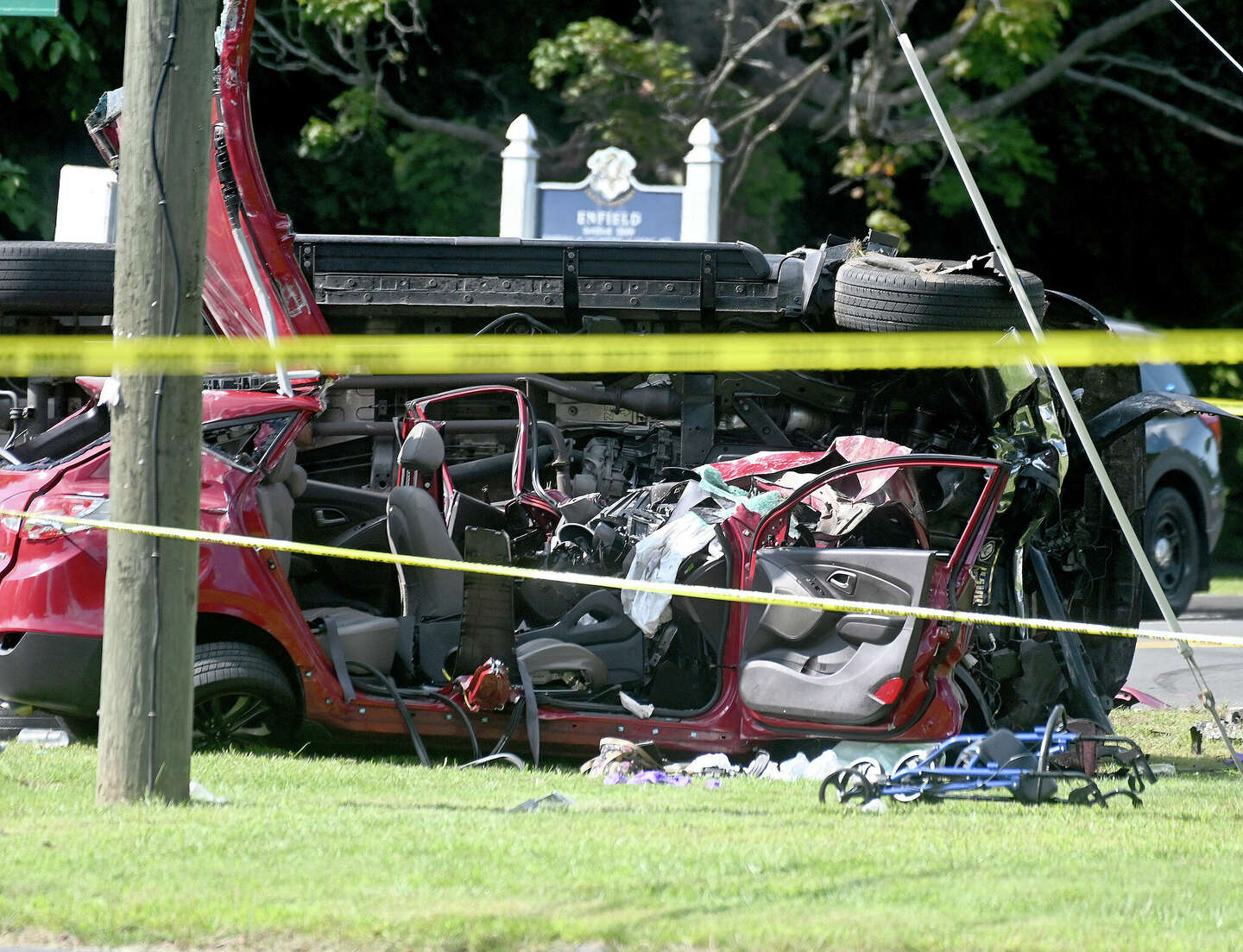 Police: Crash in Enfield on Route 5 kills one, injures two others