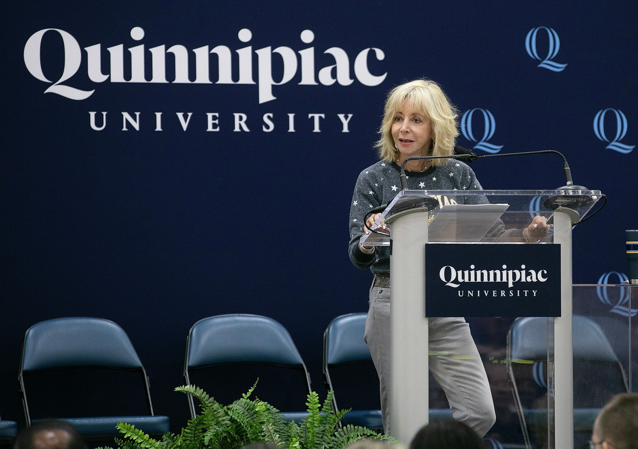 Outgoing Quinnipiac president Judy Olian still grows the university