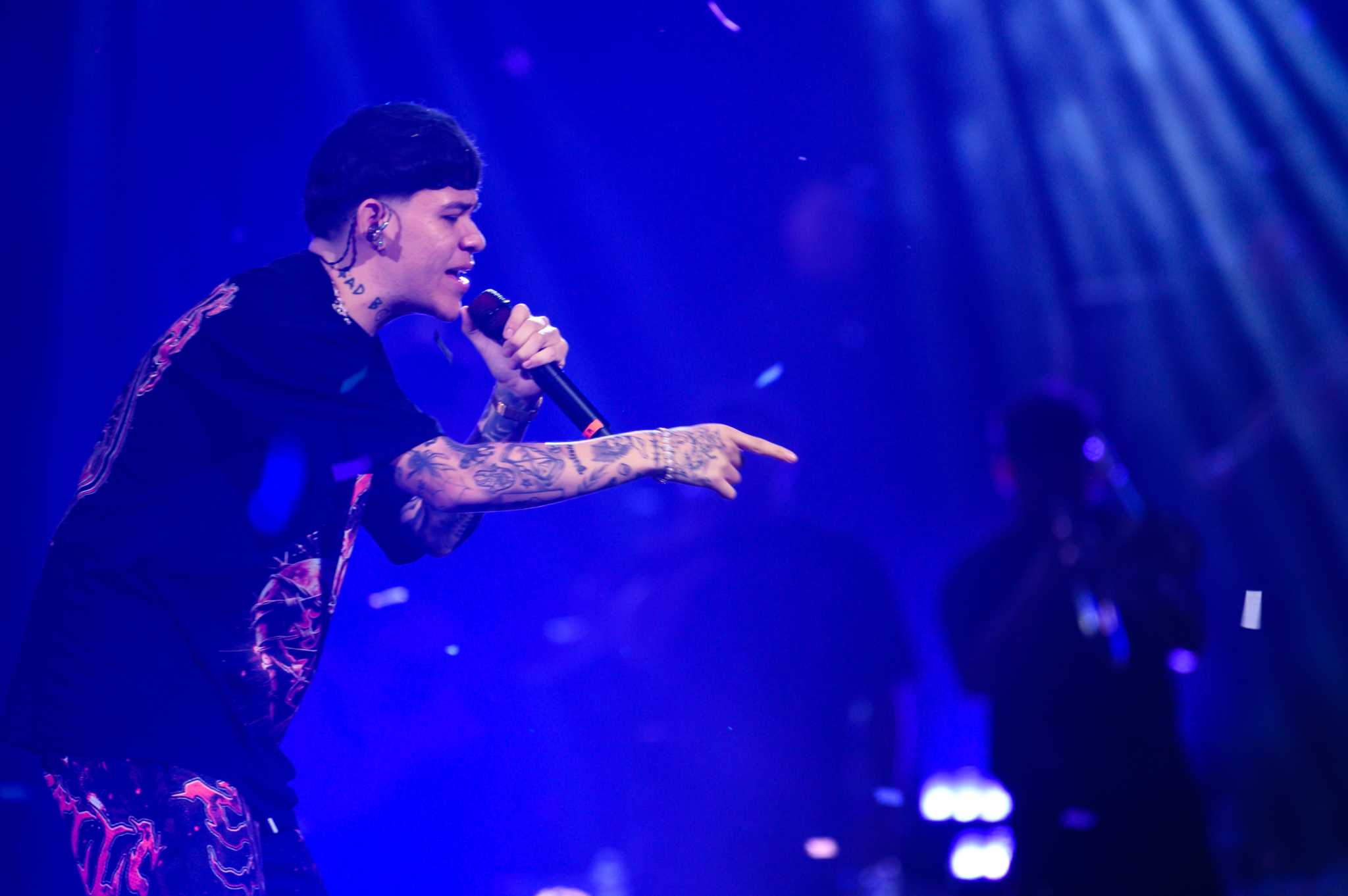 'Sad boy' singer Junior H brings happy vibes to Houston show