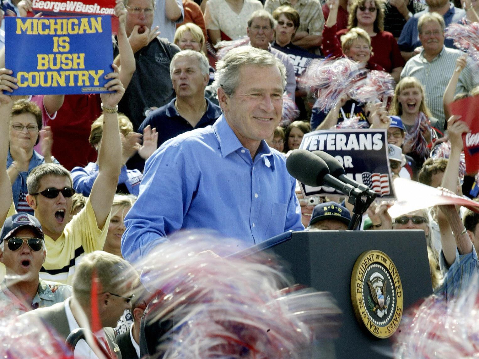 Remembering Bush's 2004 visit to Traverse City