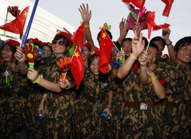 Morale-boosting pep rally