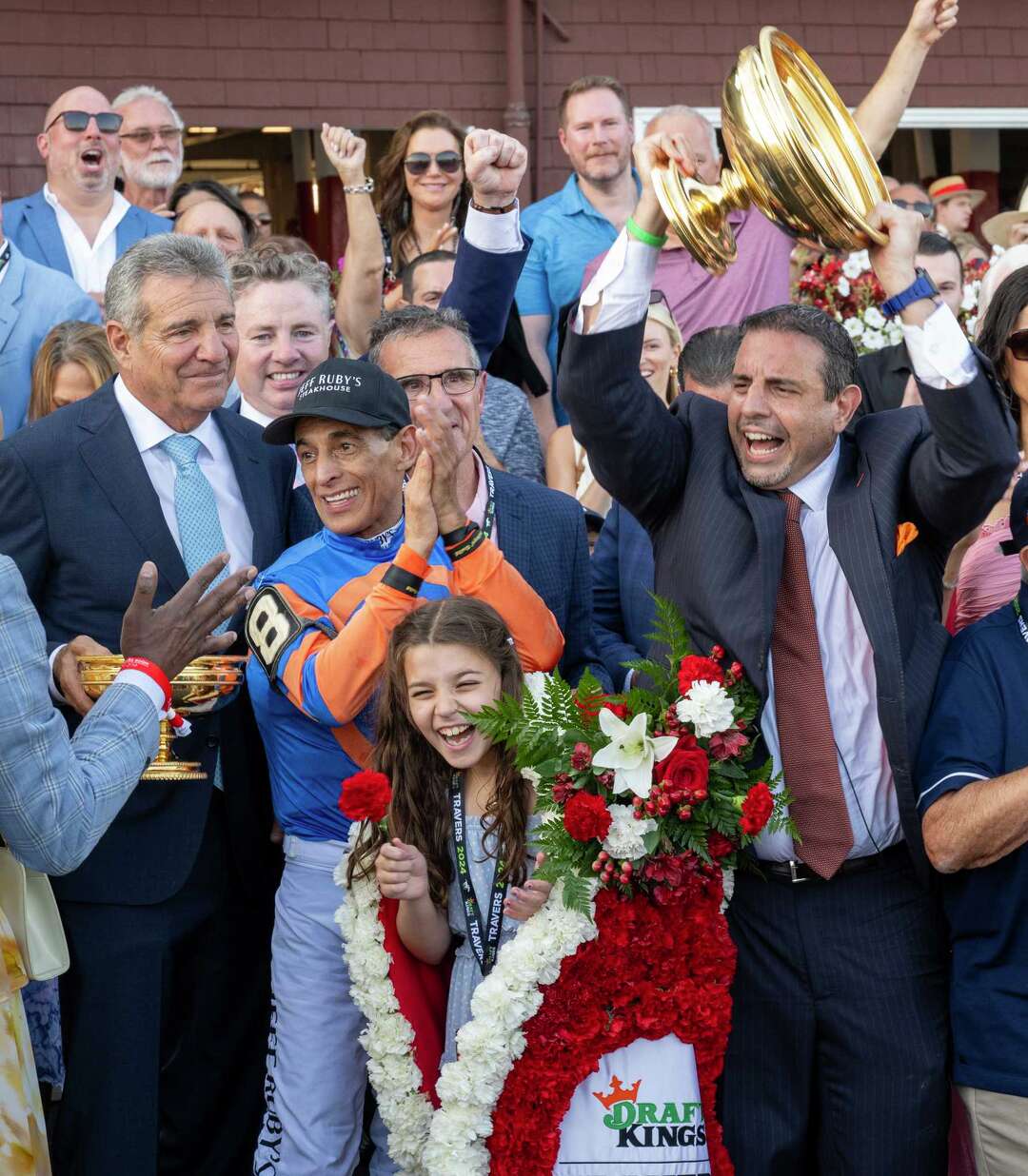 Fierceness holds off filly Thorpedo Anna to capture Travers Stakes