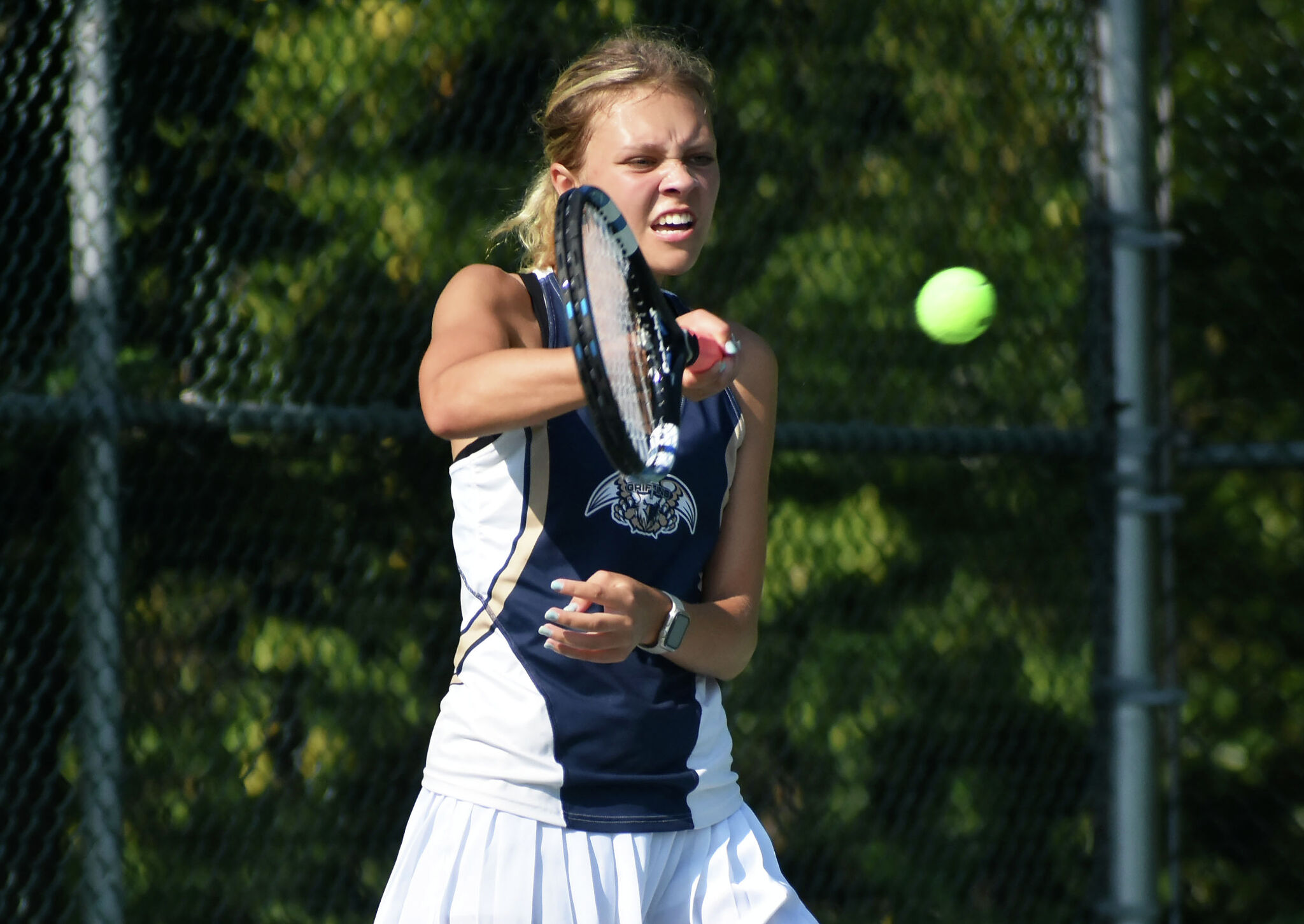 Father McGivney girls tennis recap at Andy Simpson Doubles Tournament