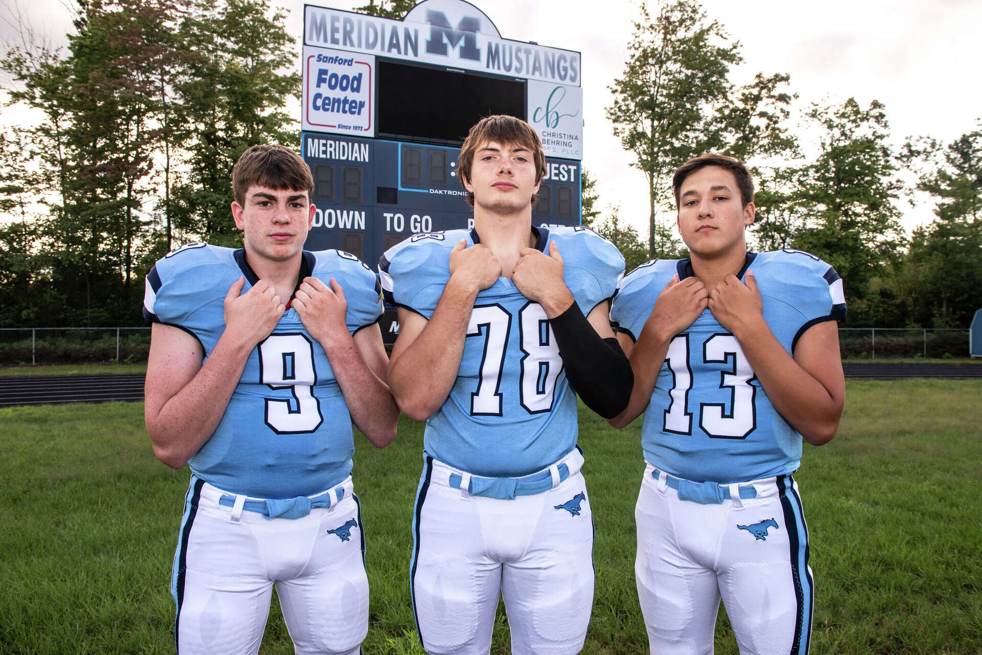 Mustangs leaning on 'large humans' up front in 2024