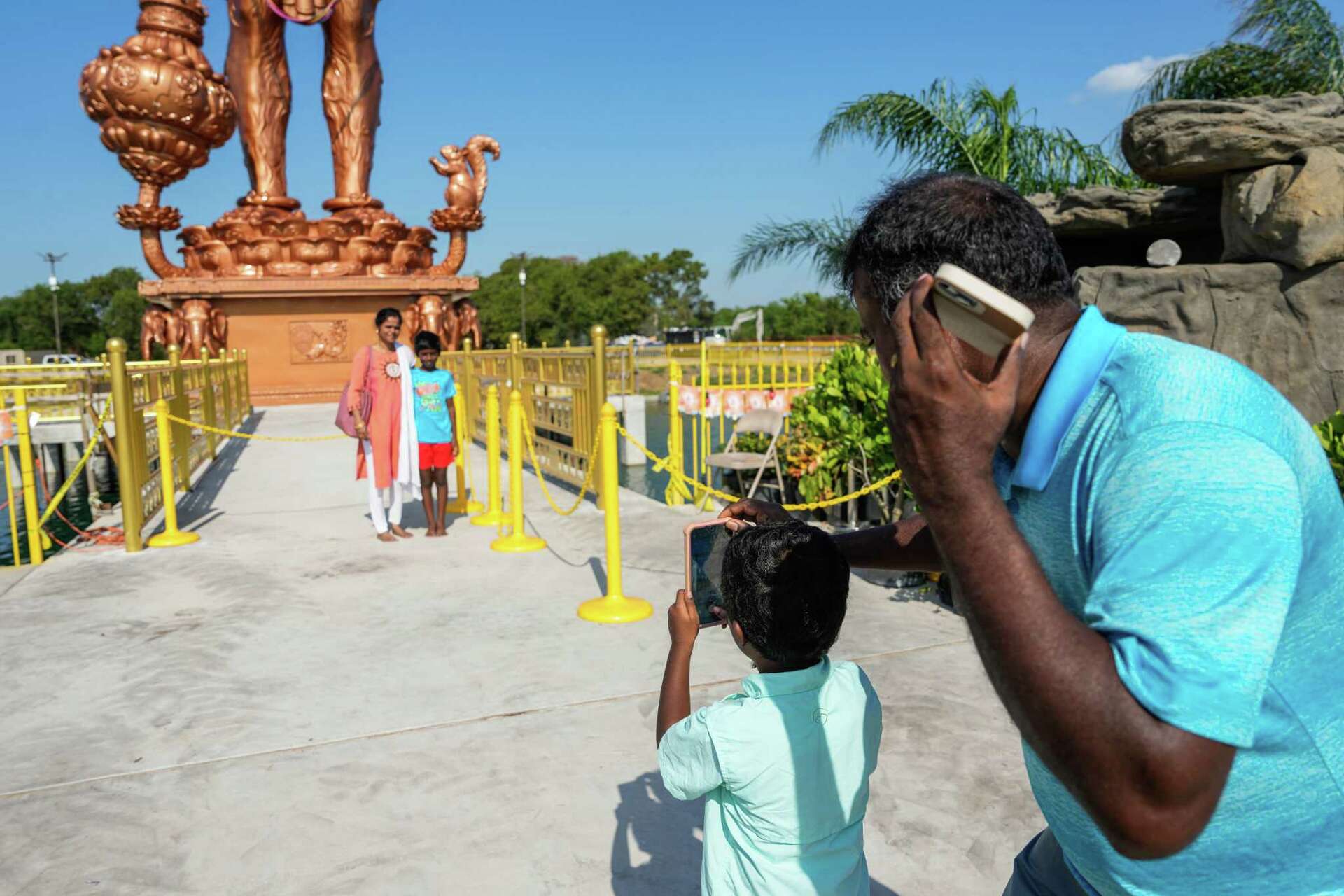 Houston suburb now home to a 90-foot-tall statue of Hindu god Hanuman