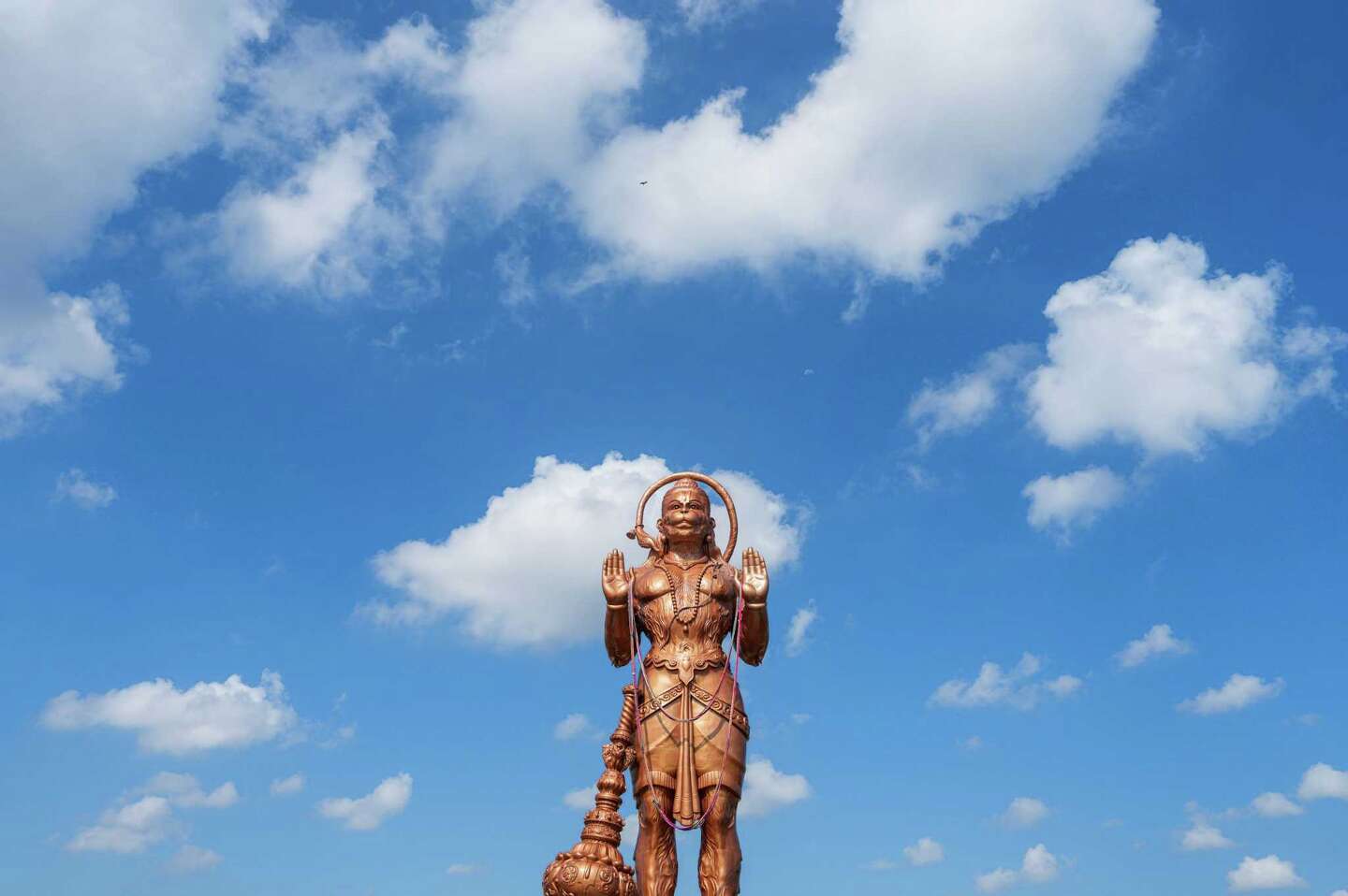 Houston suburb now home to a 90-foot-tall statue of Hindu god Hanuman