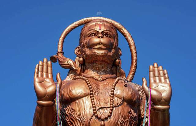 Houston suburb now home to a 90-foot-tall statue of Hindu god Hanuman
