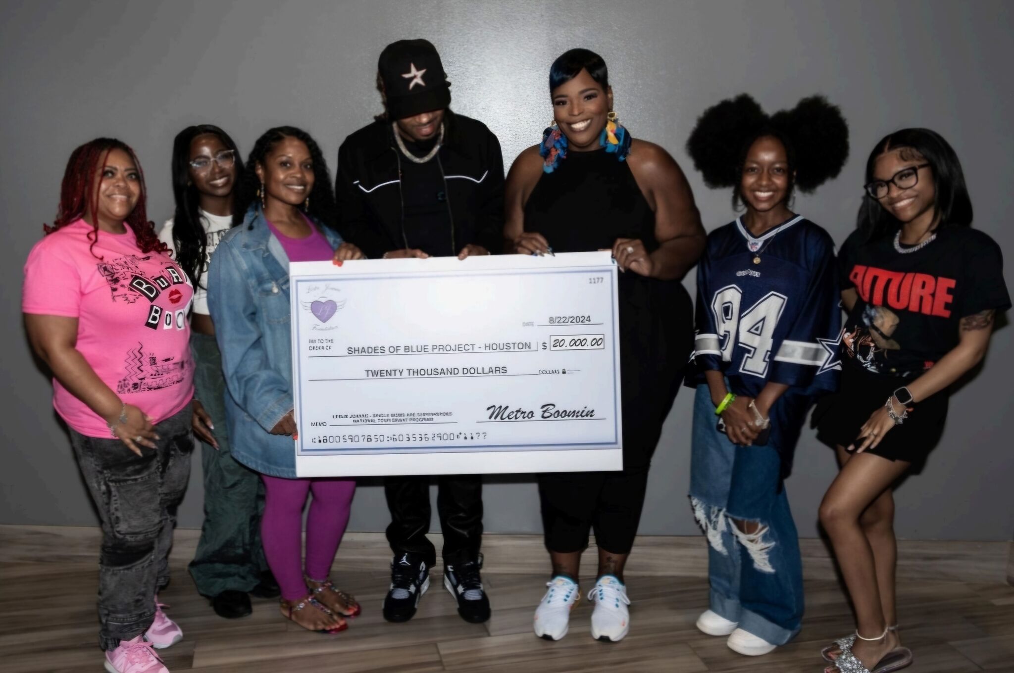 Metro Boomin awards $20,000 grant to Shades of Blue Project in Houston