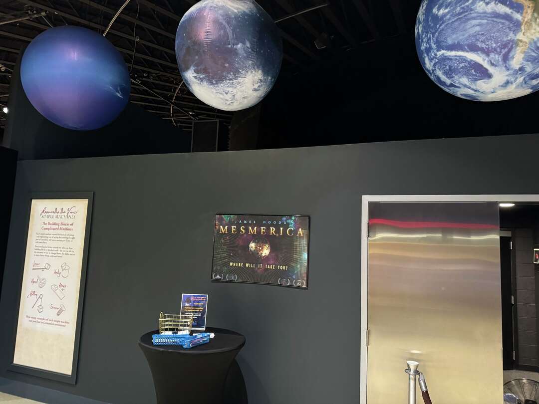 Video previewing Mesmerica 360 at MiSci in Schenectady