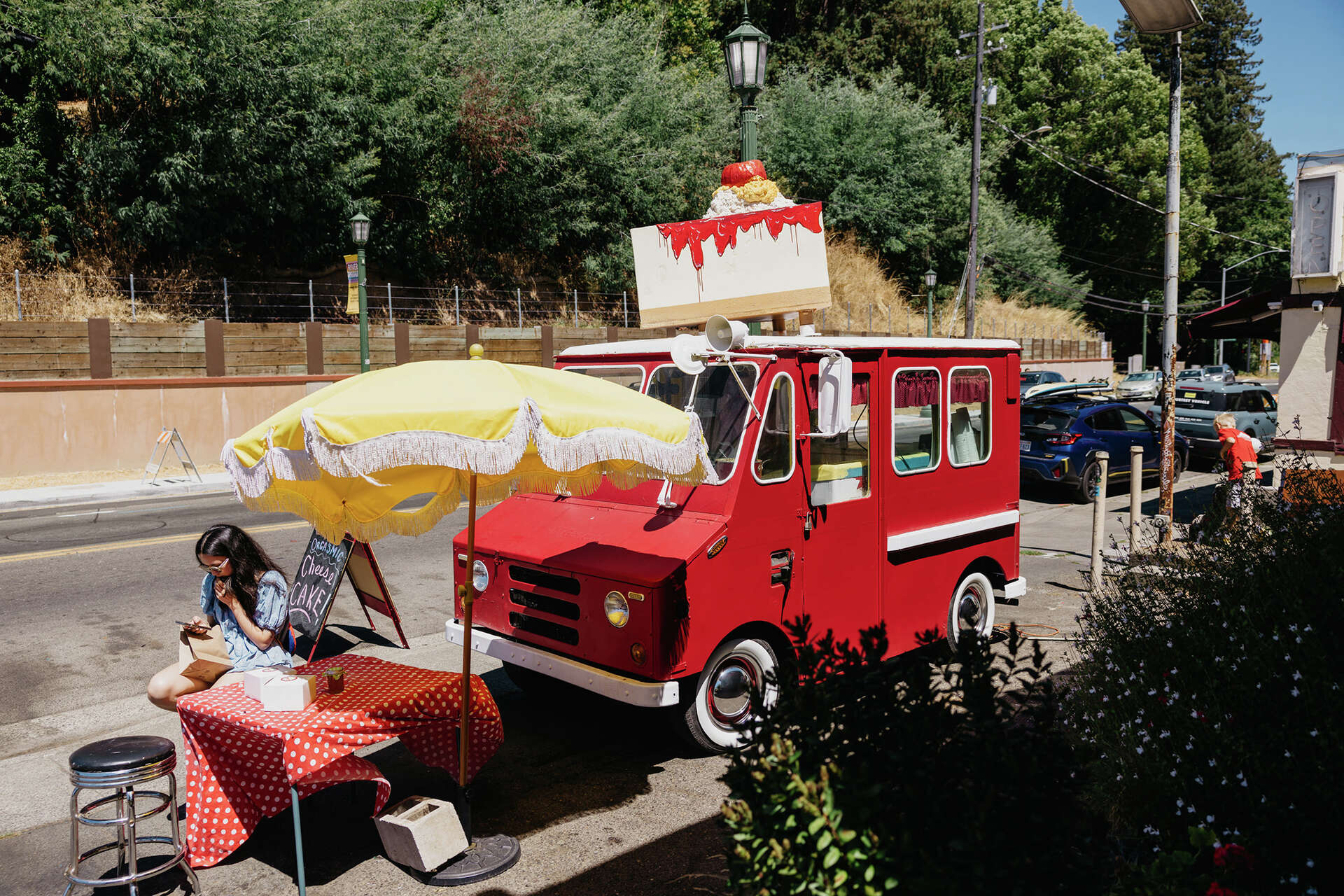 Retro Bay Area dessert truck is unlikely surprise by the Russian River