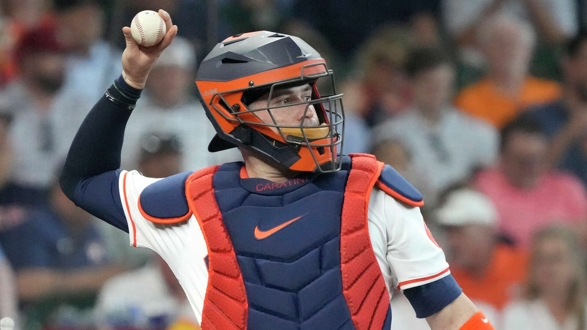 Houston Astros add catcher Victor Caratini to first base mix