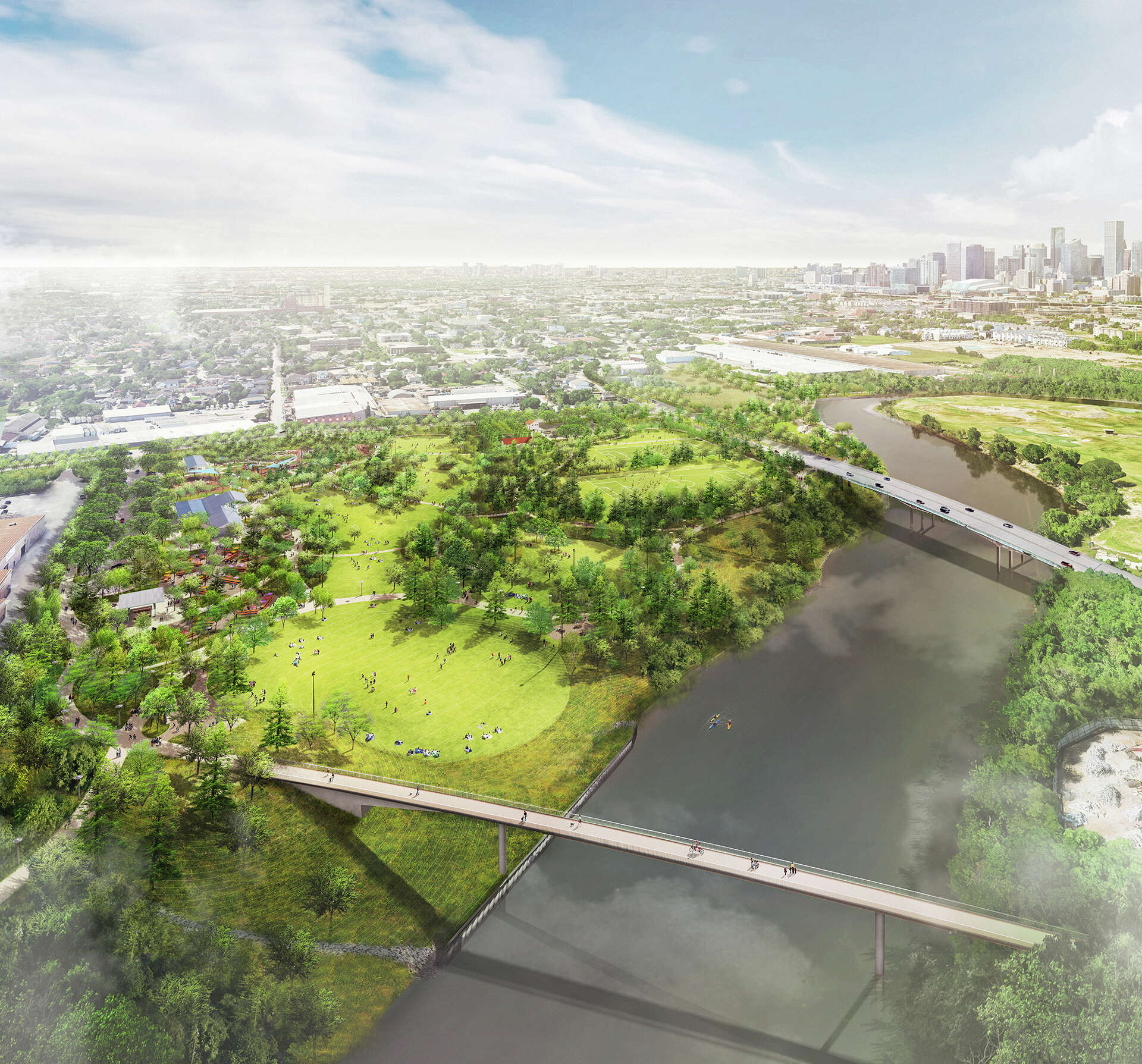 Buffalo Bayou East unveils new renderings of $310 million master plan